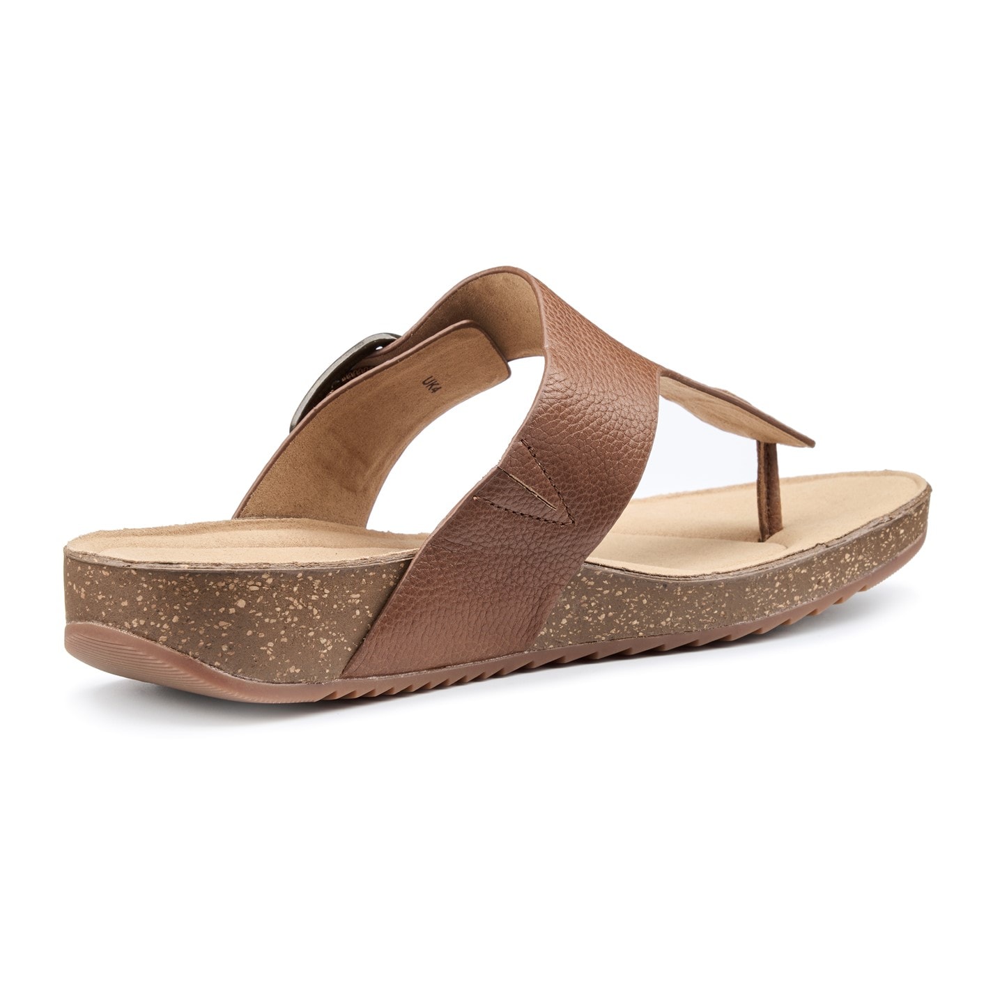 Hotter | Resort Sandals Wide Fit | Rich Tan | SportsDirect.com