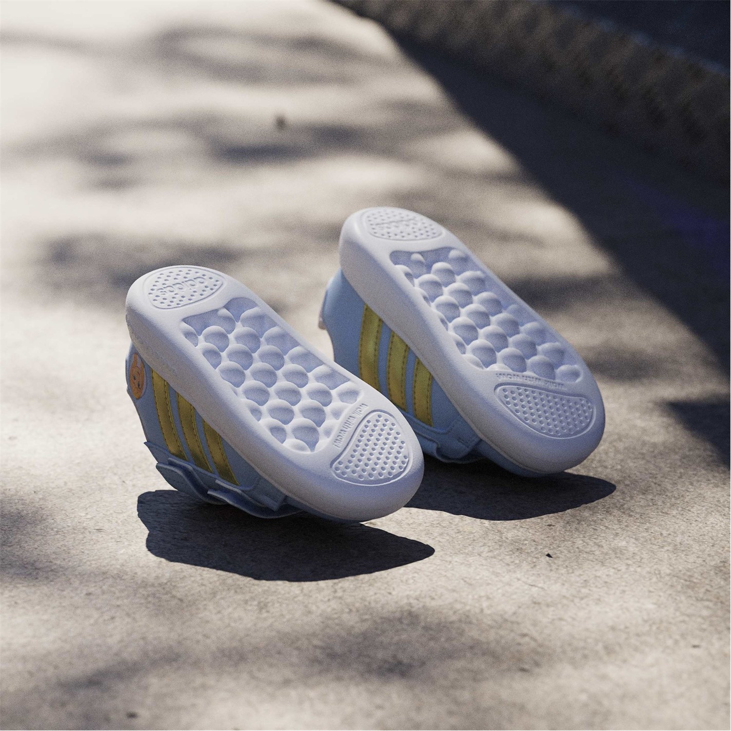 adidas | Kids' Grand C Anna Low-Top Trainers | Blue/Gold/Lvndr ...
