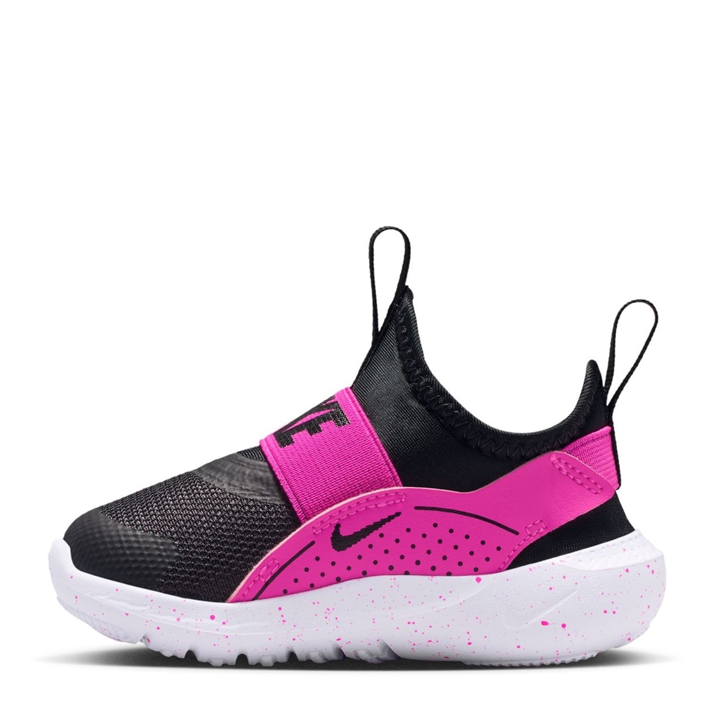 Nike | Flex Runner 4 Shoes Infants | Black/Pink | SportsDirect.com
