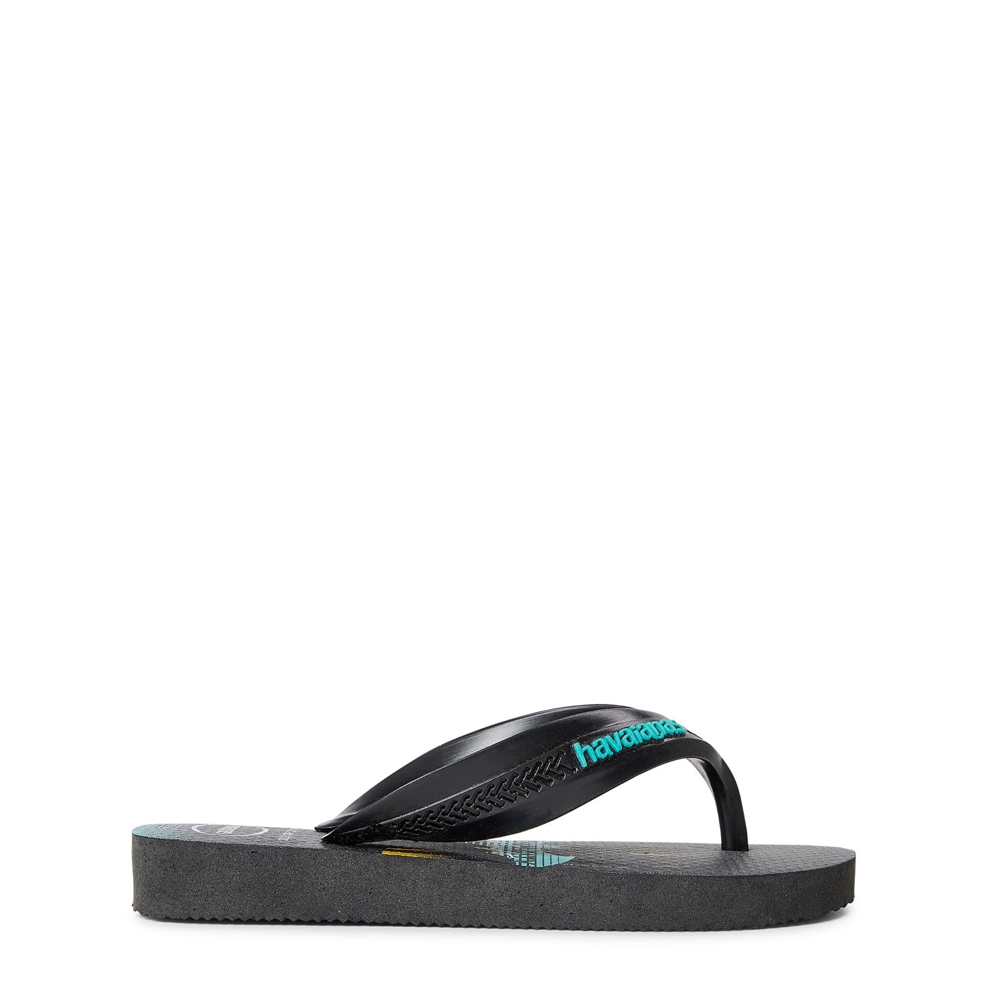 Havaianas | Unisex Kids' Sandal Max Flip Flops | Black/Blue ...