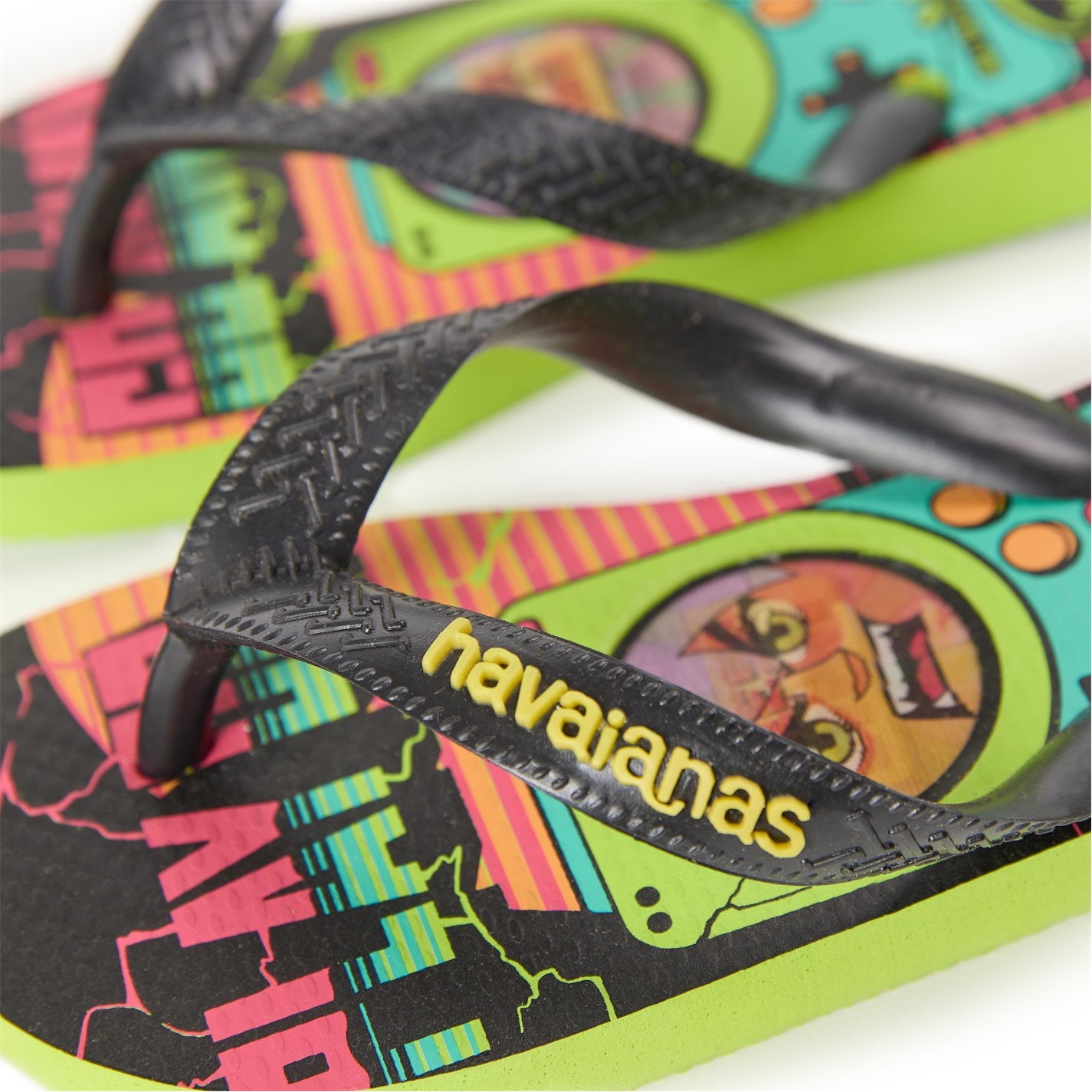 Havaianas | Hav. Top Holographic Lemon Green / Flip Flops Unisex Kids ...
