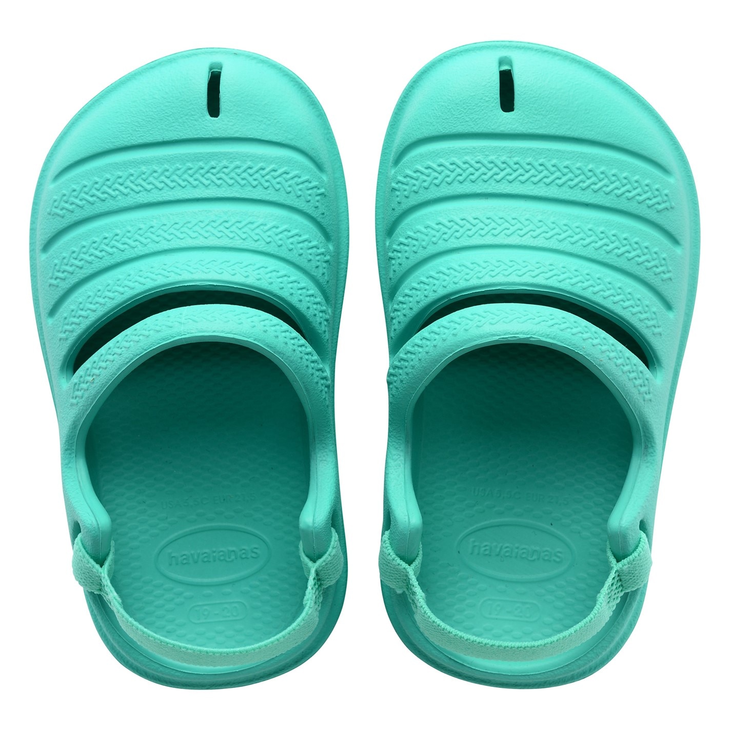 Havaianas | Unisex Kids Virtual Green Flip Flops | Virtual Green ...