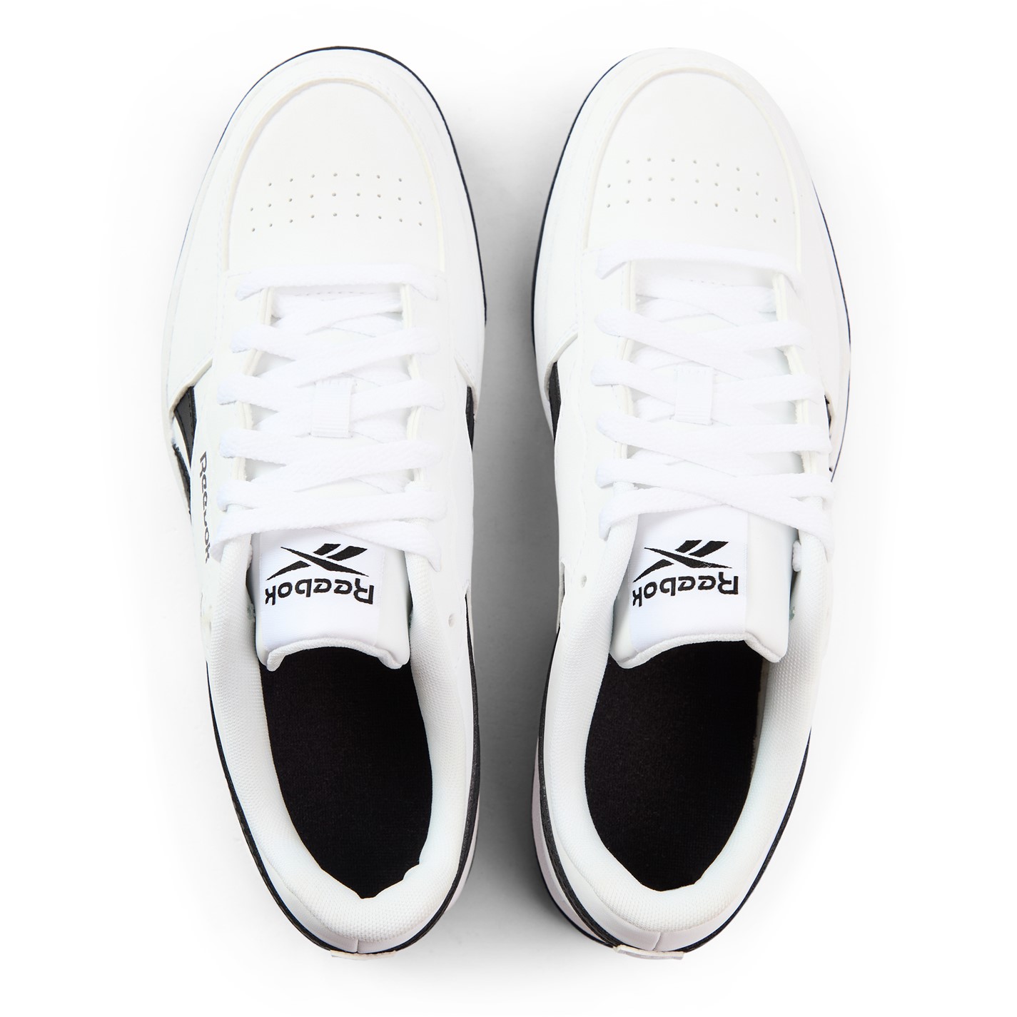 Reebok | Kids' Prime Serve Classic Low-Top Trainers | White/Black ...