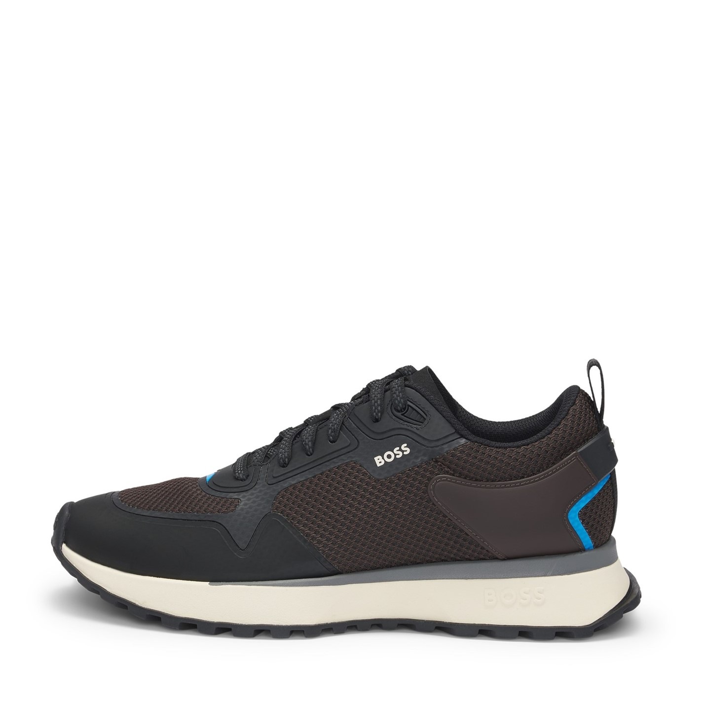 BOSS | Men's Jonah Breathable Mesh Reflective Trainers | Runners ...