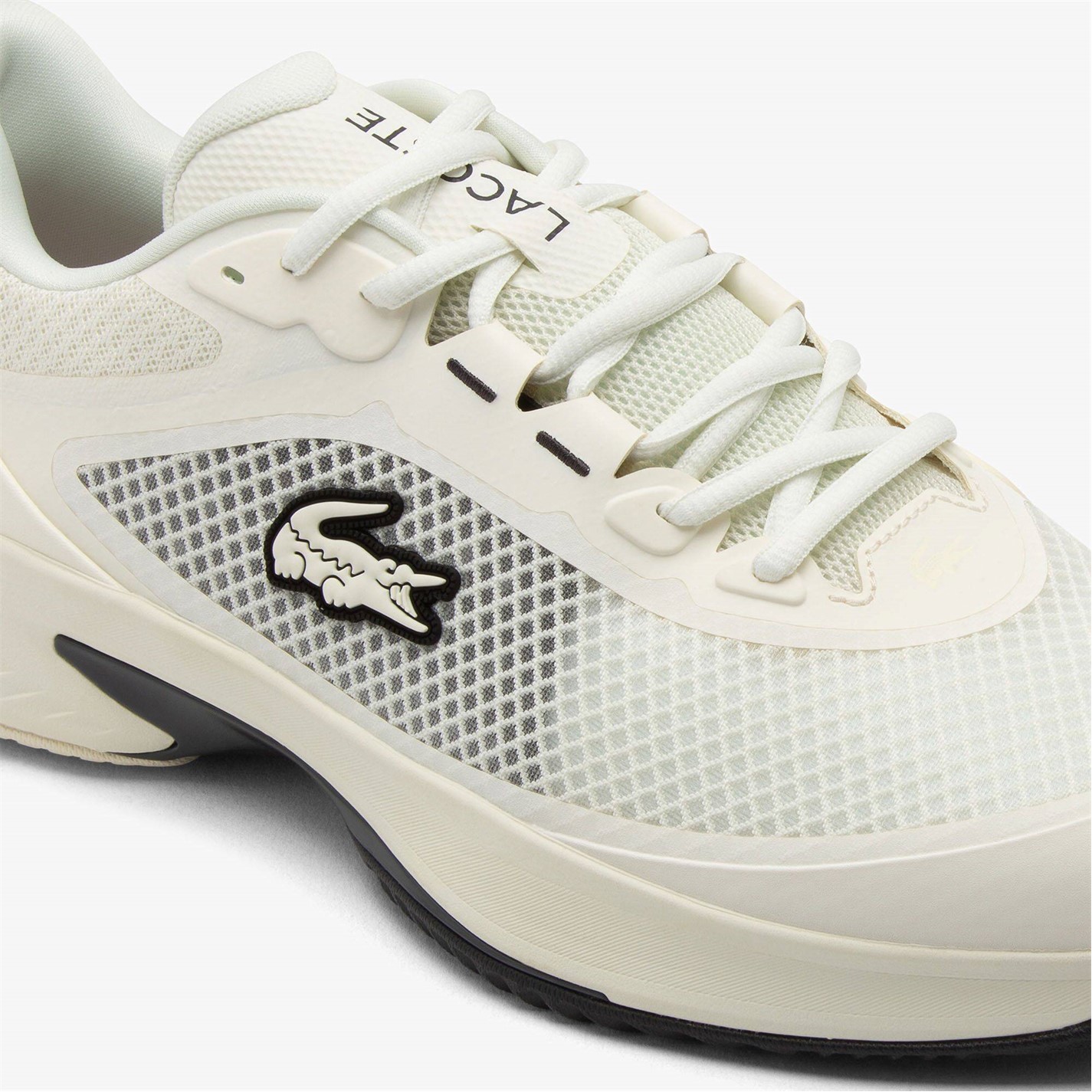 Lacoste | Men's Tech Point Tennis Shoes | White 2G9 | SportsDirect.com