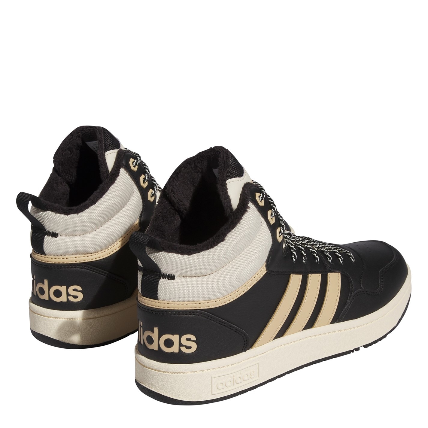 adidas | Hoops 3.0 Mid Wtr Basketball Trainers Mens | Core Black ...