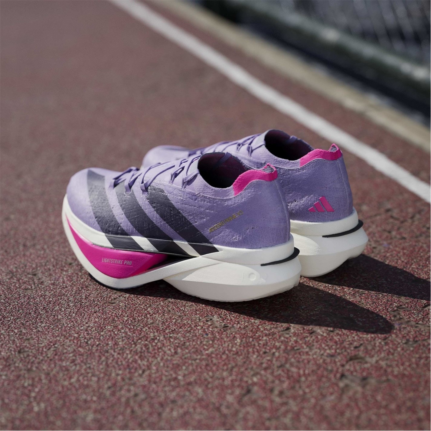 adidas | Adizero Prime X3 STRUNG Running Shoes Mens | Fast Neutral Road ...