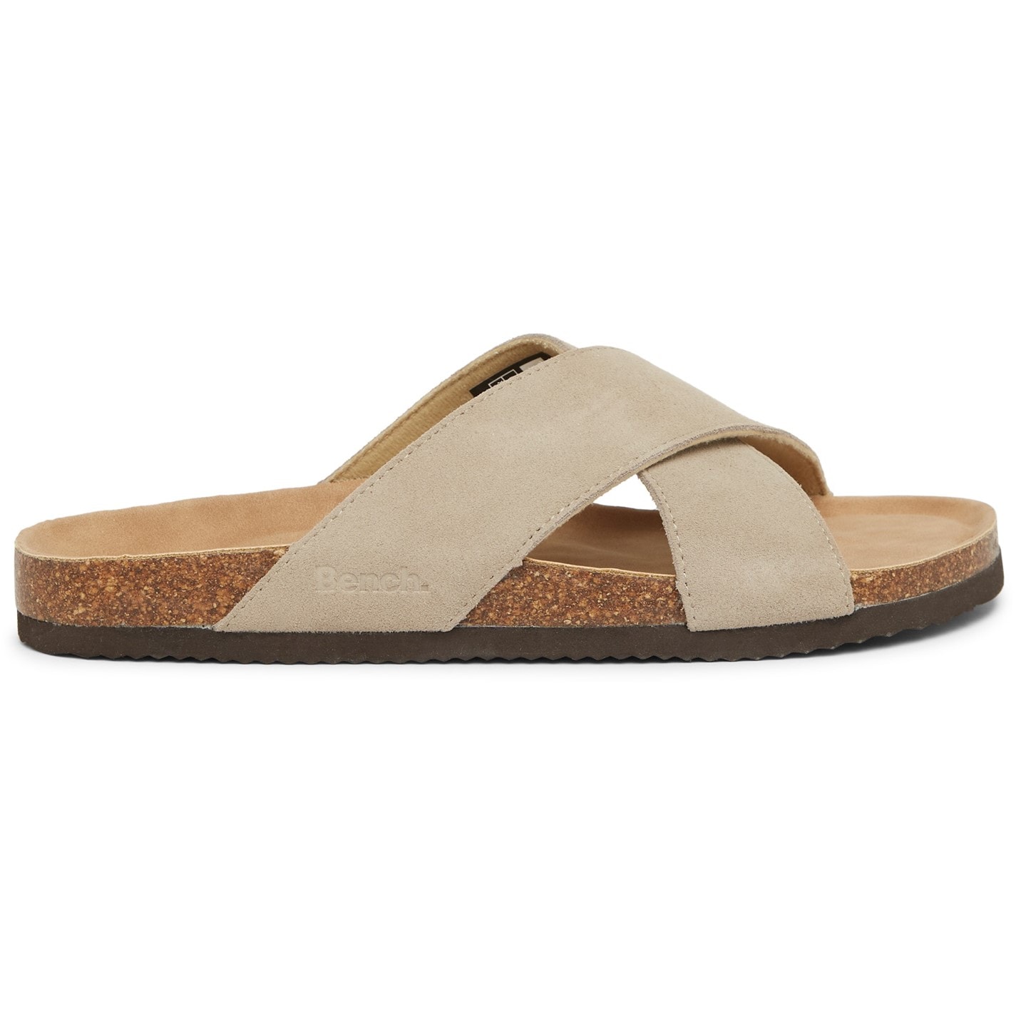 Bench | Men's Peel Flat Sandal | Taupe | SportsDirect.com