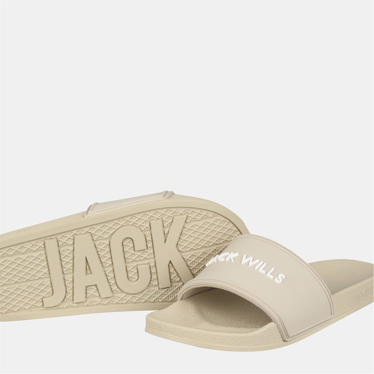 Jack Wills | Logo Sliders Mens | Pool Shoes | SportsDirect.com
