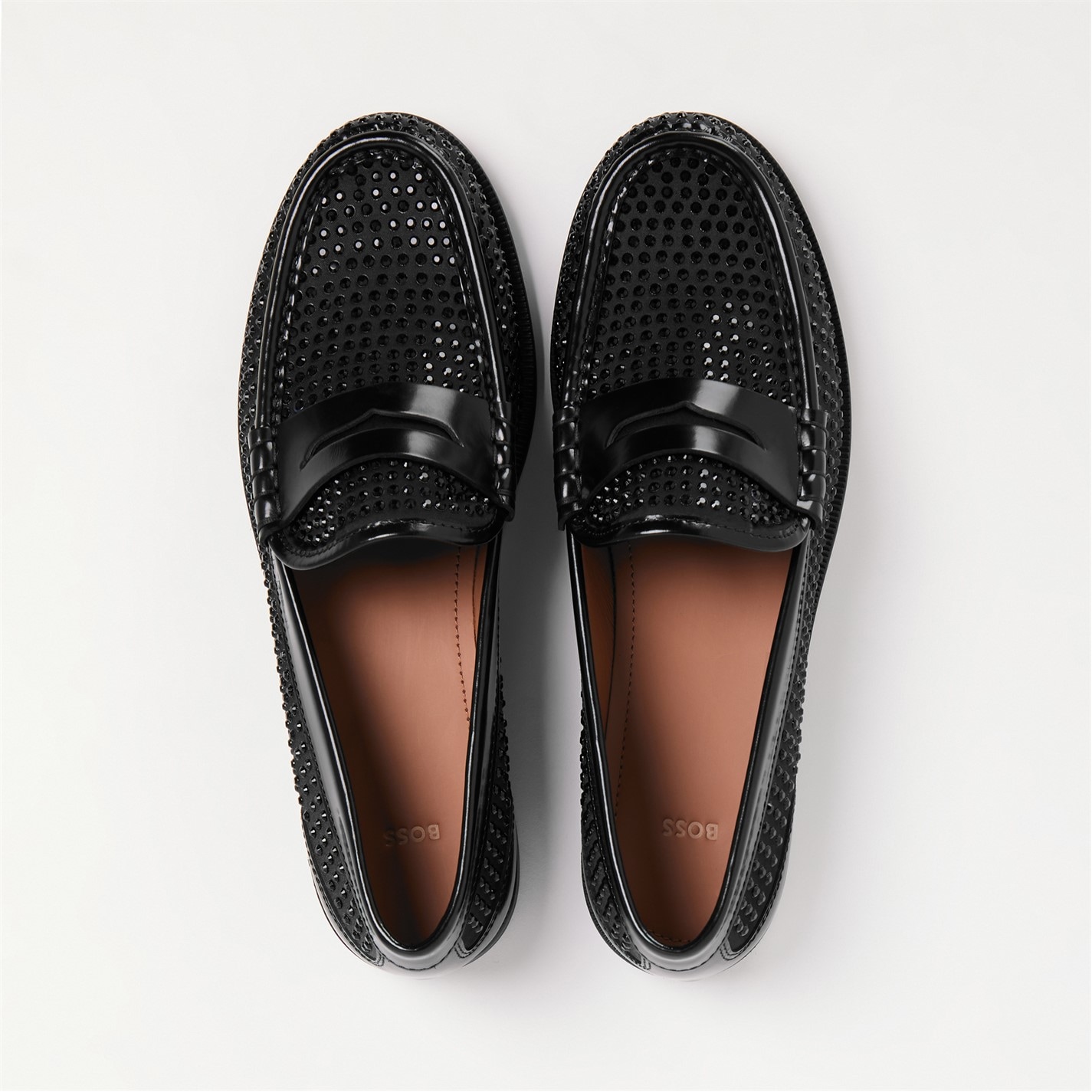 BOSS | Women's Lycia Moc Toe Design Shoes | Black 001 | SportsDirect.com