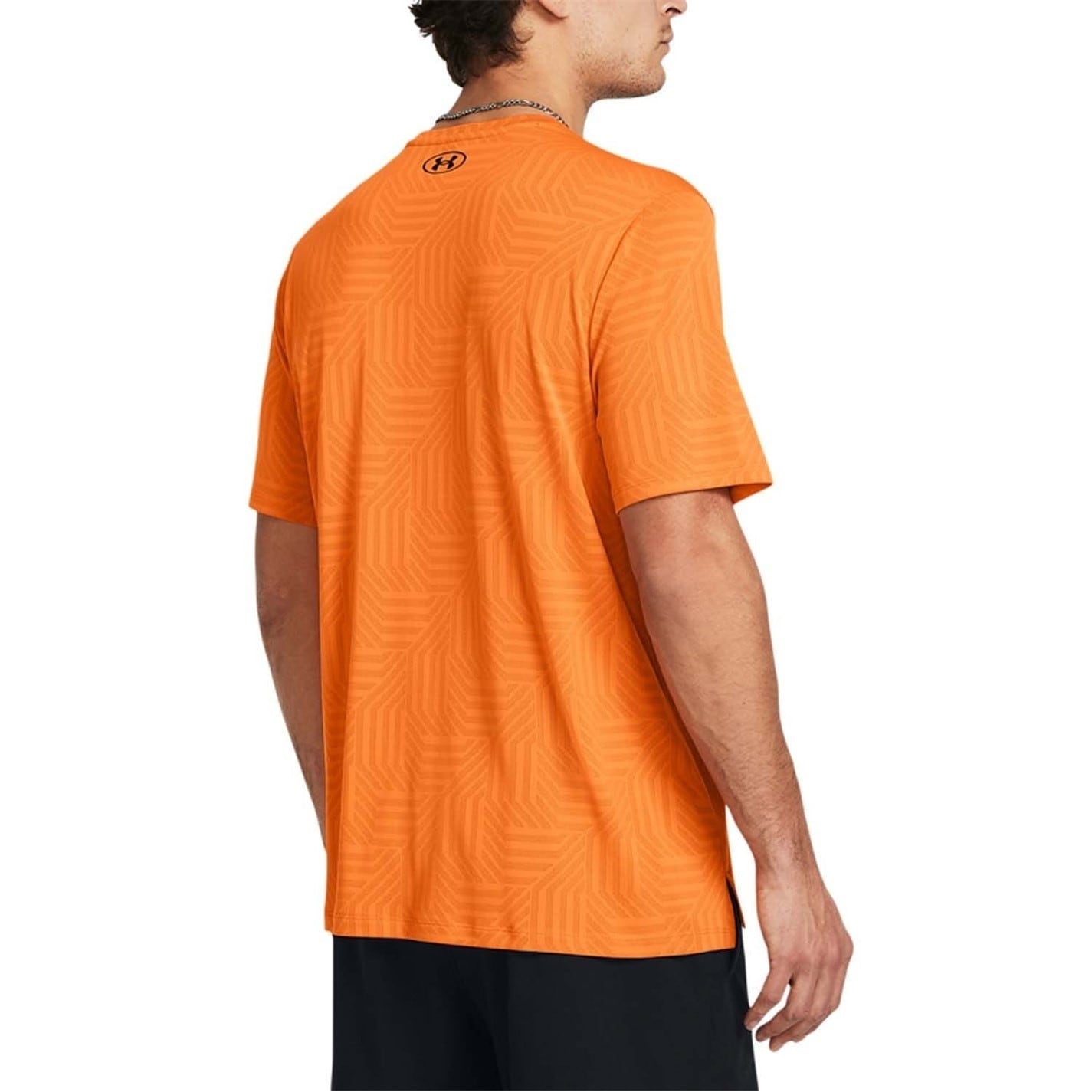 Under Armour | Tech Vent Geotessa Short Sleeve T-Shirt | Orange ...