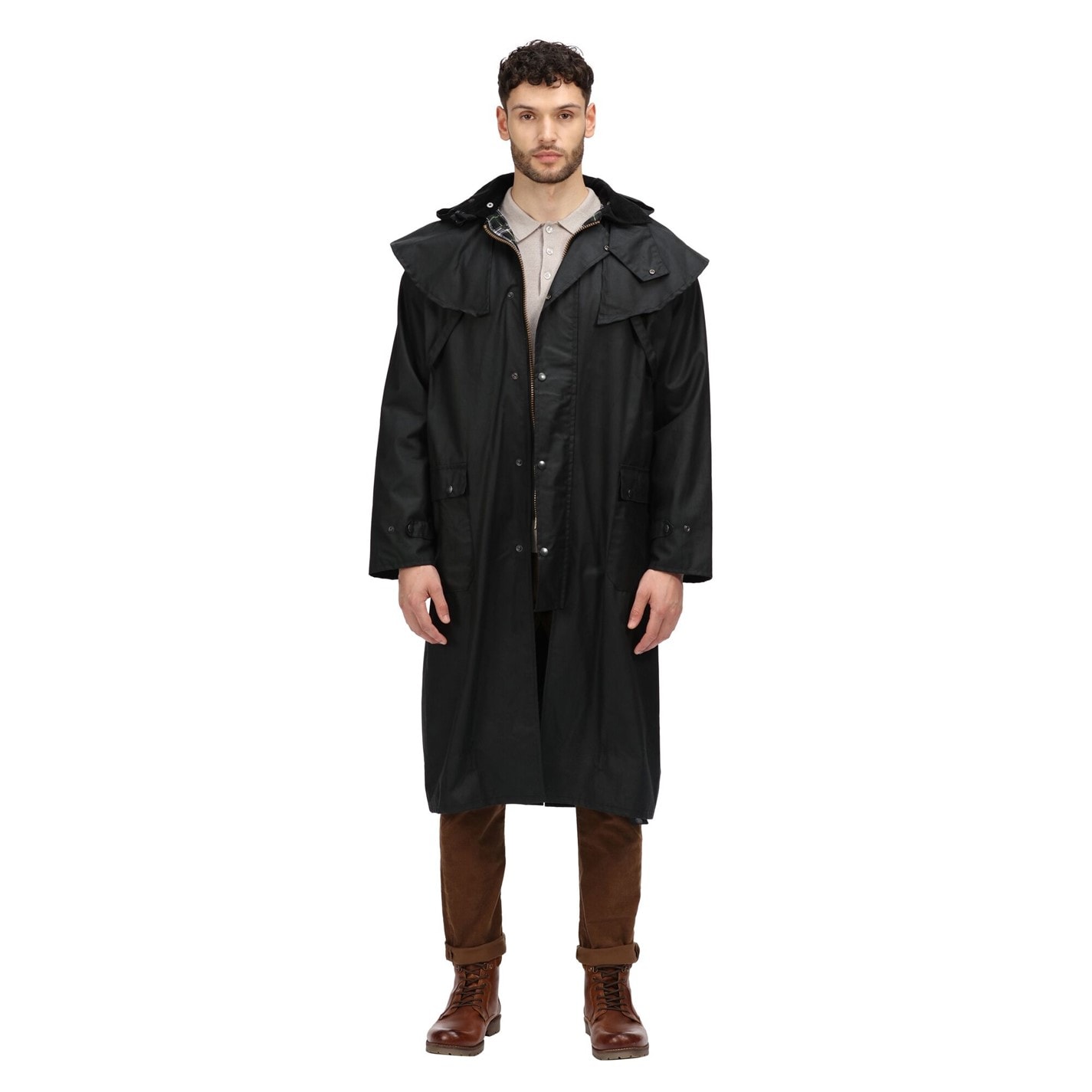 Regatta | Men's Cranbrook Wax Cotton Riding Quilted Jacket | Quilted ...