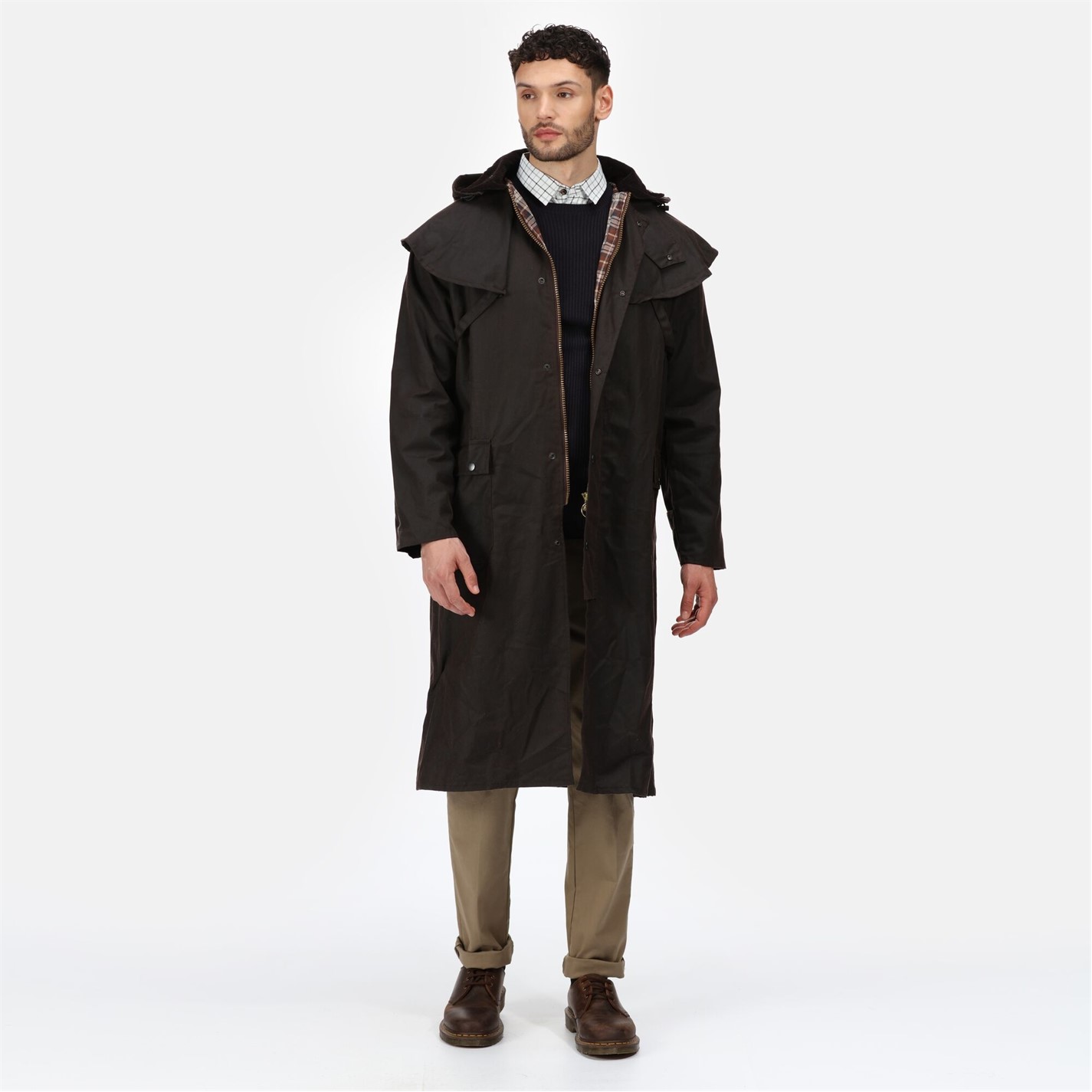 Regatta | Men's Cranbrook Wax Cotton Riding Quilted Jacket | Quilted ...