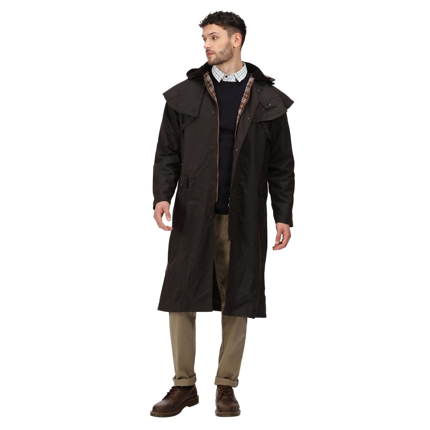 Regatta | Men's Cranbrook Wax Cotton Riding Quilted Jacket | Quilted ...