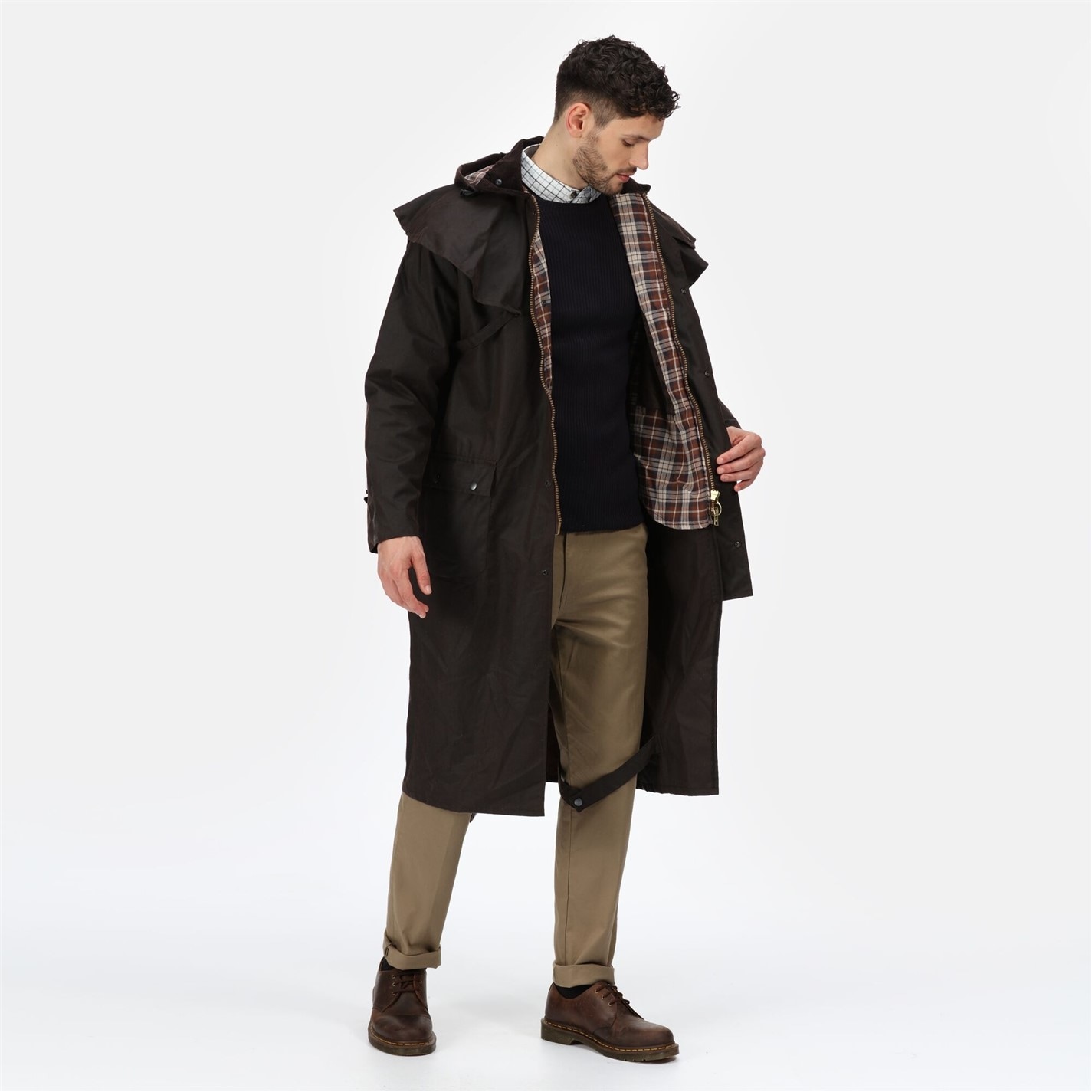 Regatta | Men's Cranbrook Wax Cotton Riding Quilted Jacket | Quilted ...