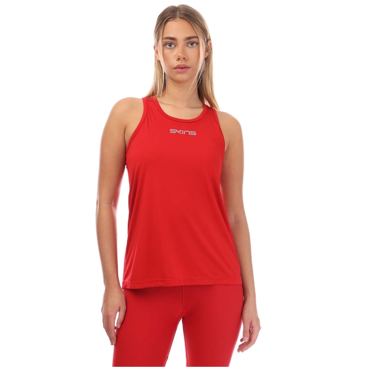 Skins | Series-3 Bra Tank Top | Red | SportsDirect.com