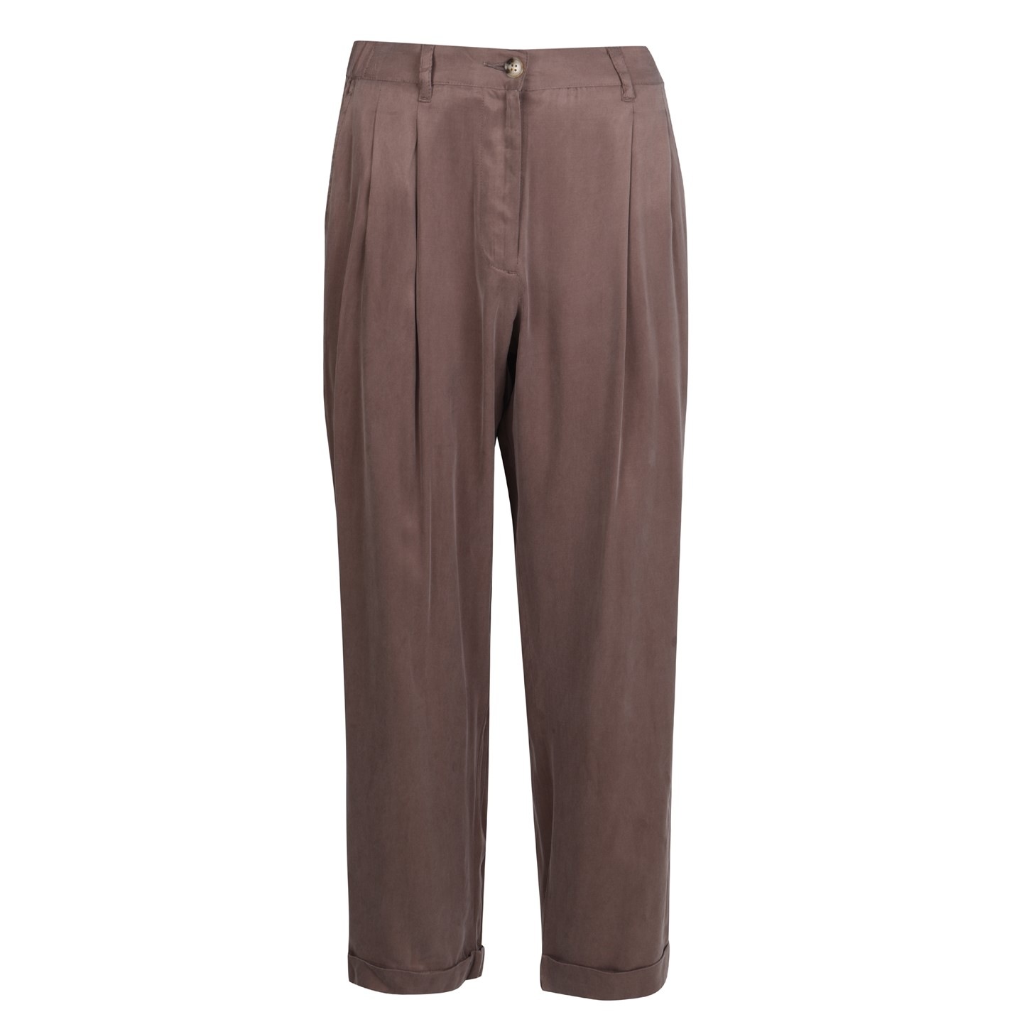 French Connection Rosanna Cupro Pleat Front Trousers | SportsDirect.com ...