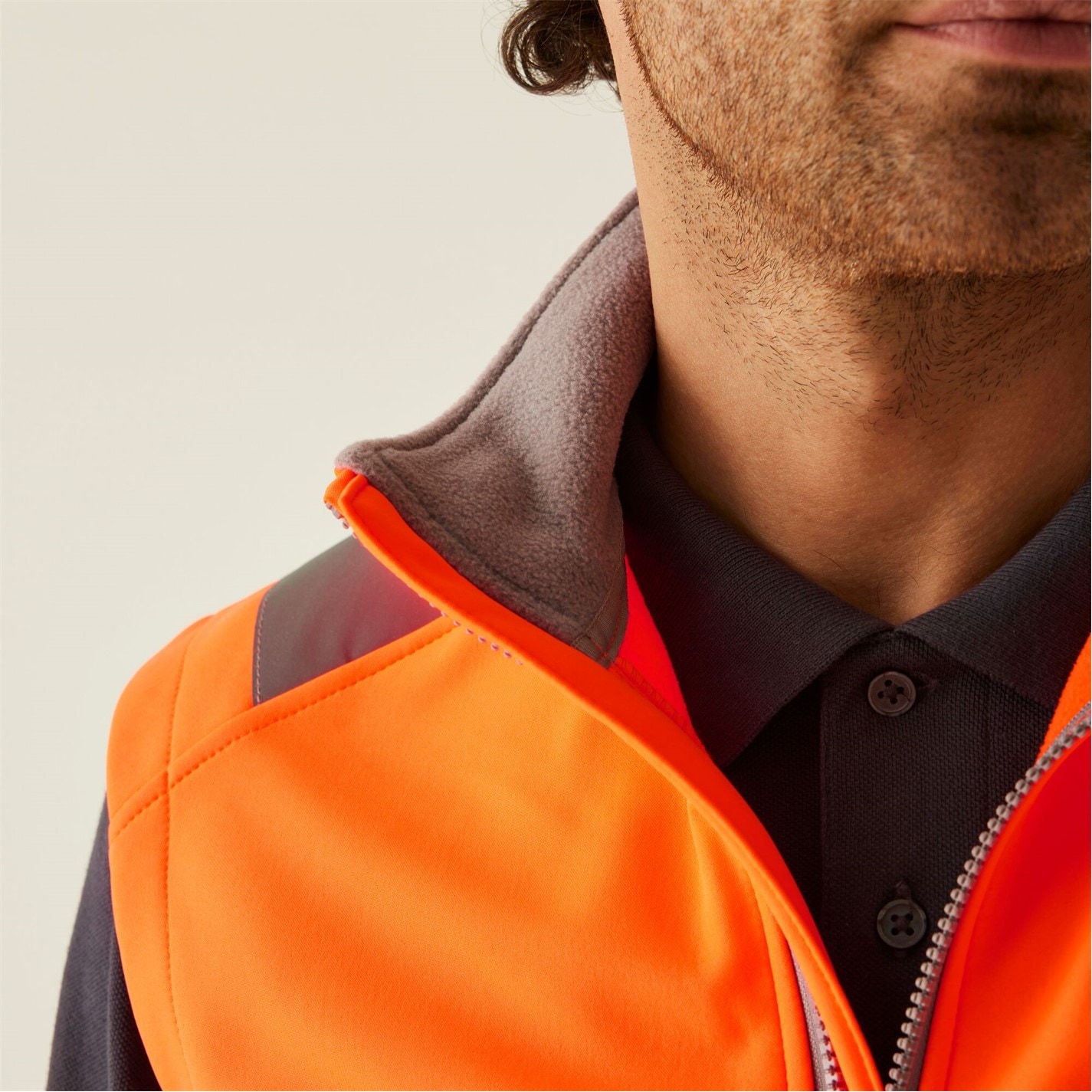 Regatta | Mens Hi-Vis Pro Contract Ablaze Softshell Bodywar | Hi-Vis ...
