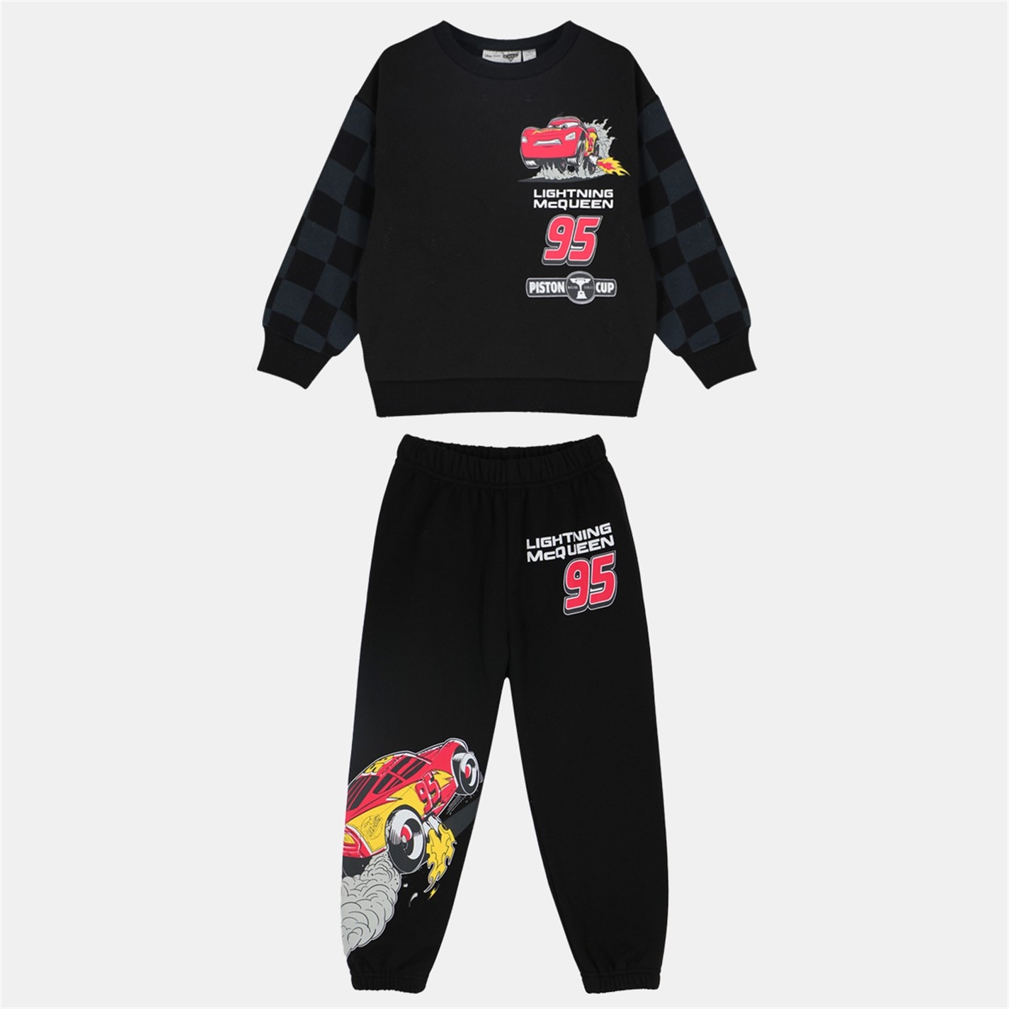 Character | Kids Disney Fleece Crew Set | Top and Trouser Sets ...