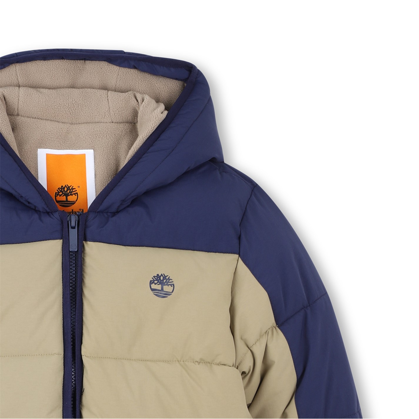 Timberland | Kids' Timber colour Block Medium Puffer Jacket | Medium ...