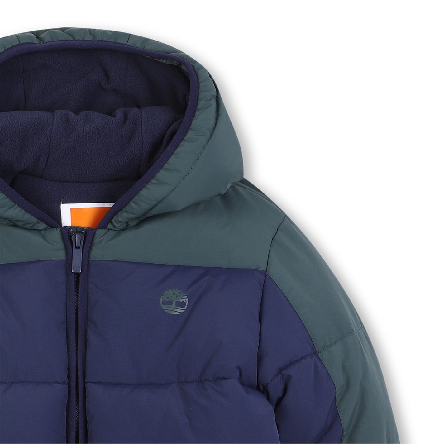 Timberland | Kids' Timber colour Block Medium Puffer Jacket | Medium ...