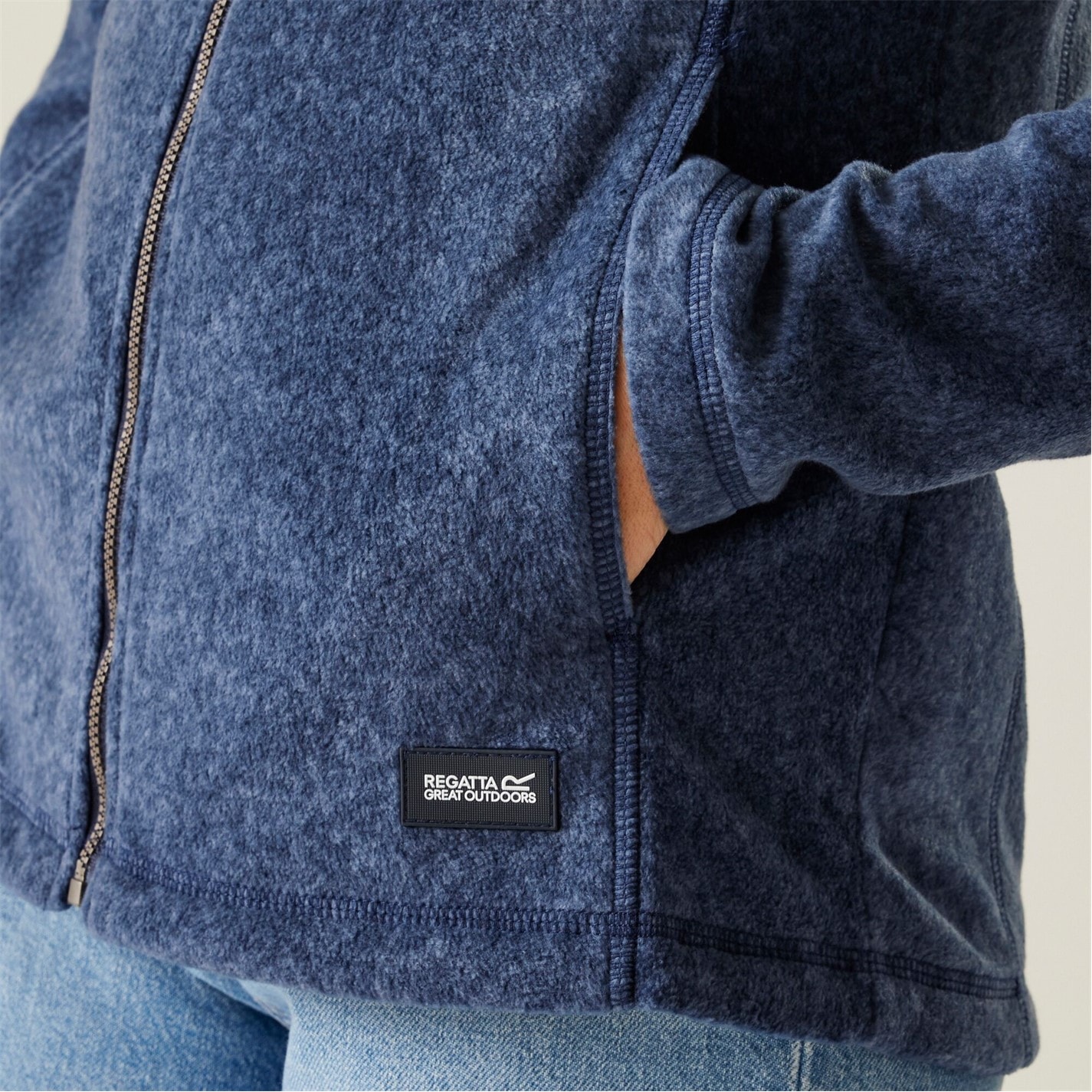 Regatta | Mayse Fleece | Navy Marl | SportsDirect.com