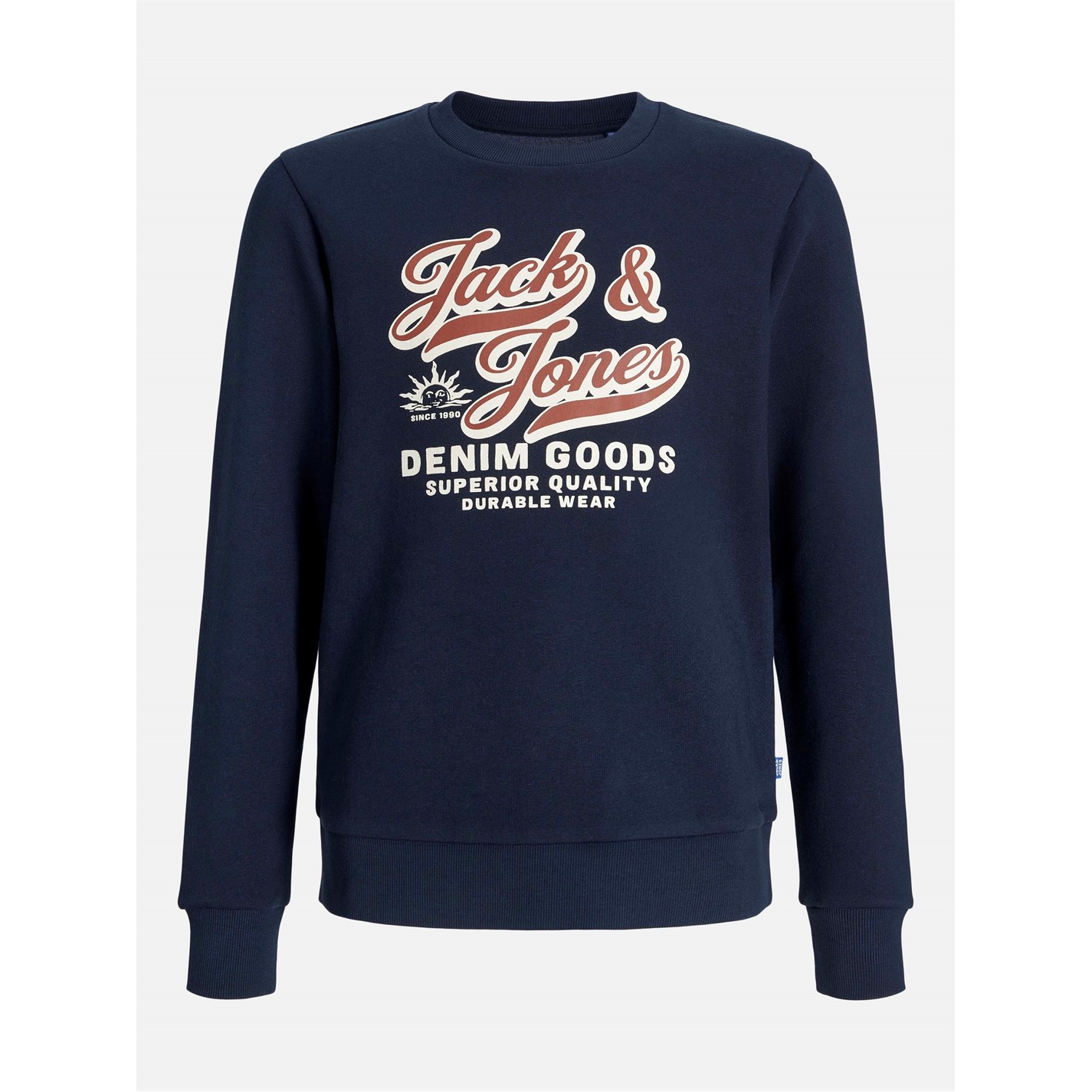 Jack and Jones | Jack Colour Logo Crew Sweat Infant Boys | Sky Captain ...