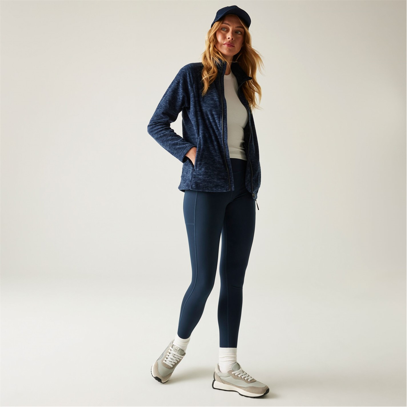 Regatta | Women's Mayse Full-Zip Fleece | Navy Blue | SportsDirect.com