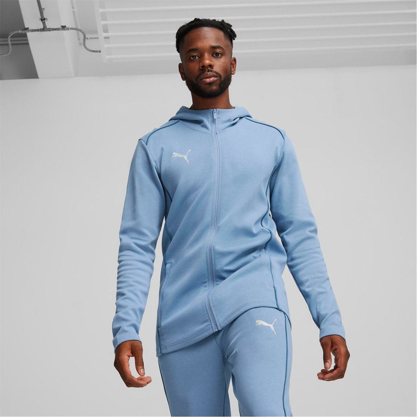 Puma | TeamFINAL Casuals Hooded Jacket | Blue | SportsDirect.com