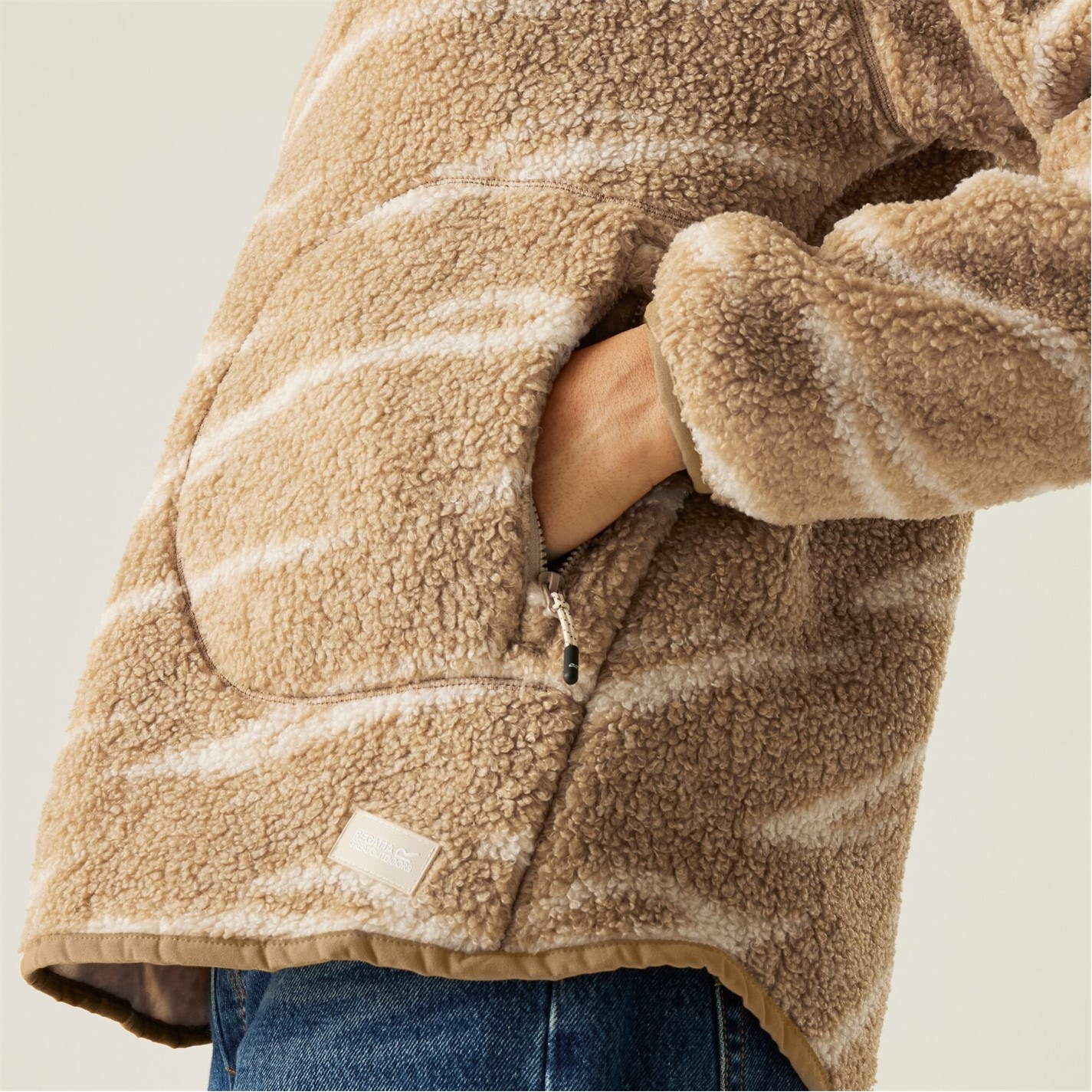 Regatta | Womens Frankie Borg Half Zip Fleece | 1/4 Zip Fleece Tops ...