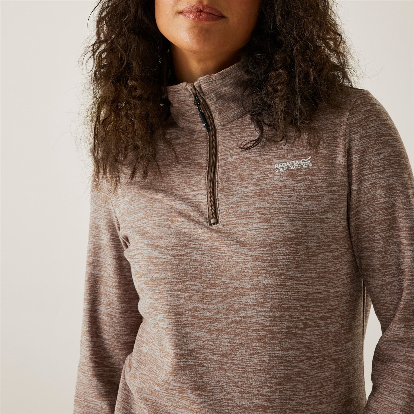 Regatta | Womens Sweethart Marl Anti-Pill Fleece | Full Zip Fleece Tops ...