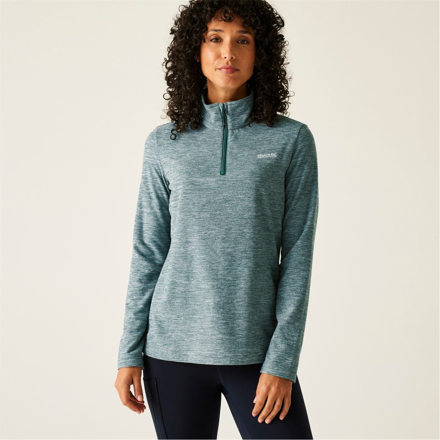Regatta | Womens Sweethart Marl Anti-Pill Fleece | Full Zip Fleece Tops ...