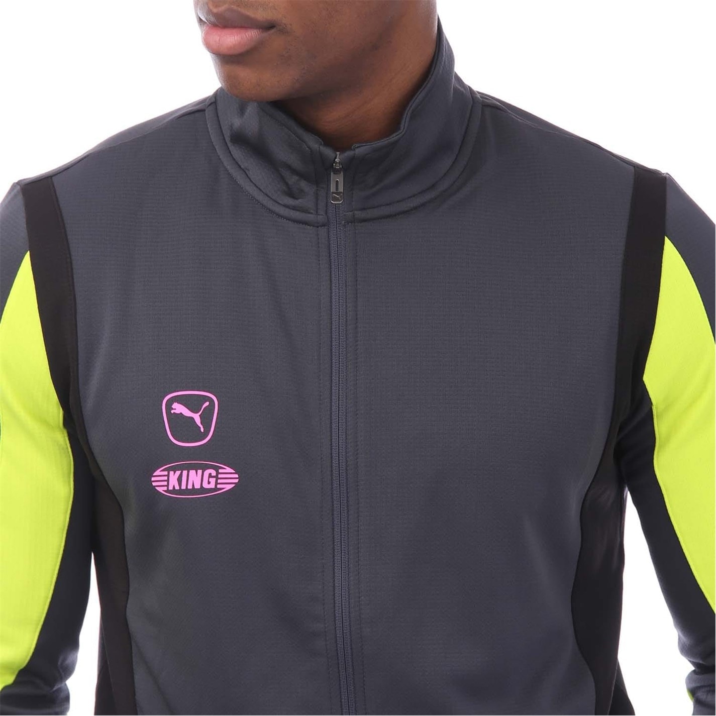 Puma | King Pro Jacket | Grey | SportsDirect.com