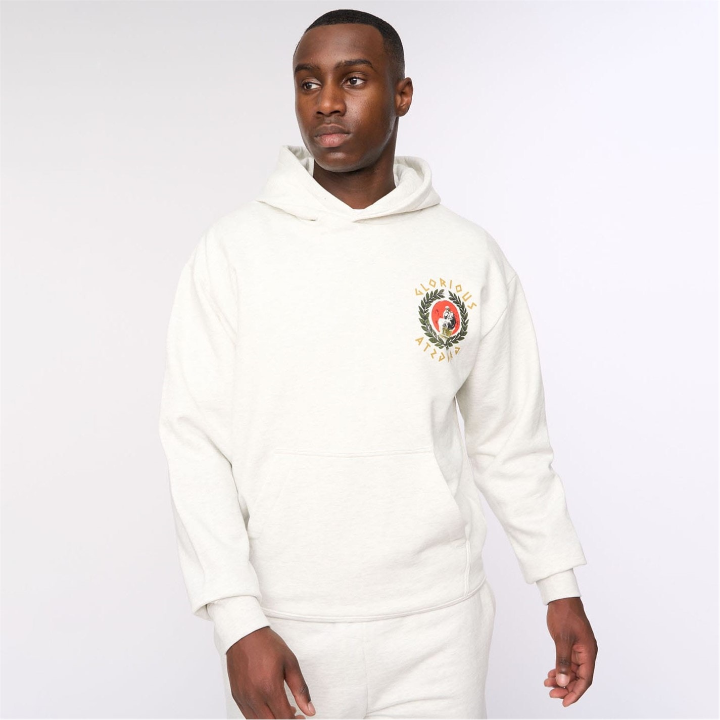 Glorious Gangsta | Ceazar Hoodie | Grey | SportsDirect.com