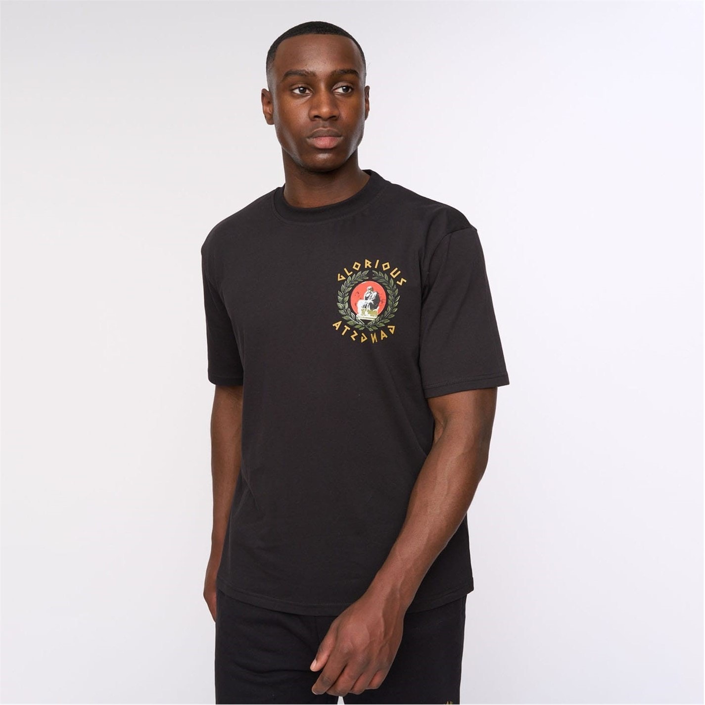 Glorious Gangsta | Ceazar T-Shirt | Black | SportsDirect.com