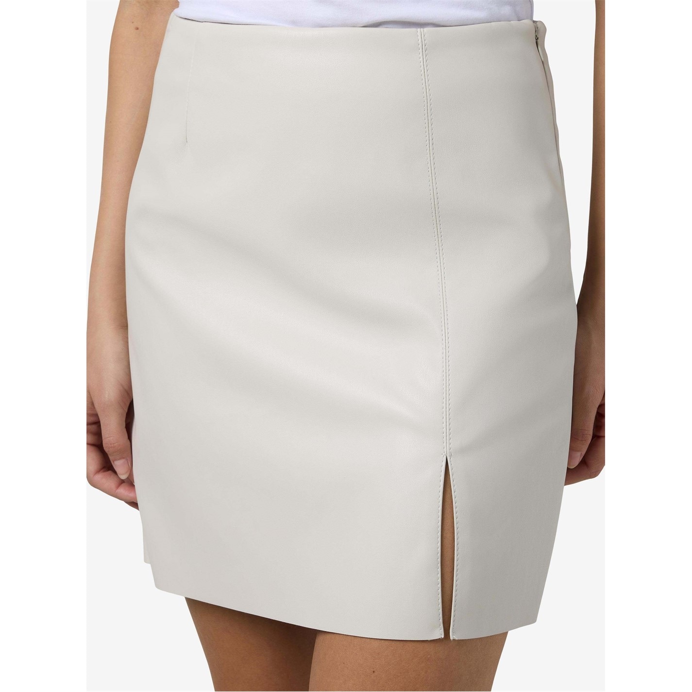 Noisy May Women's Faux Leather Slit Mini Skirt | SportsDirect.com USA