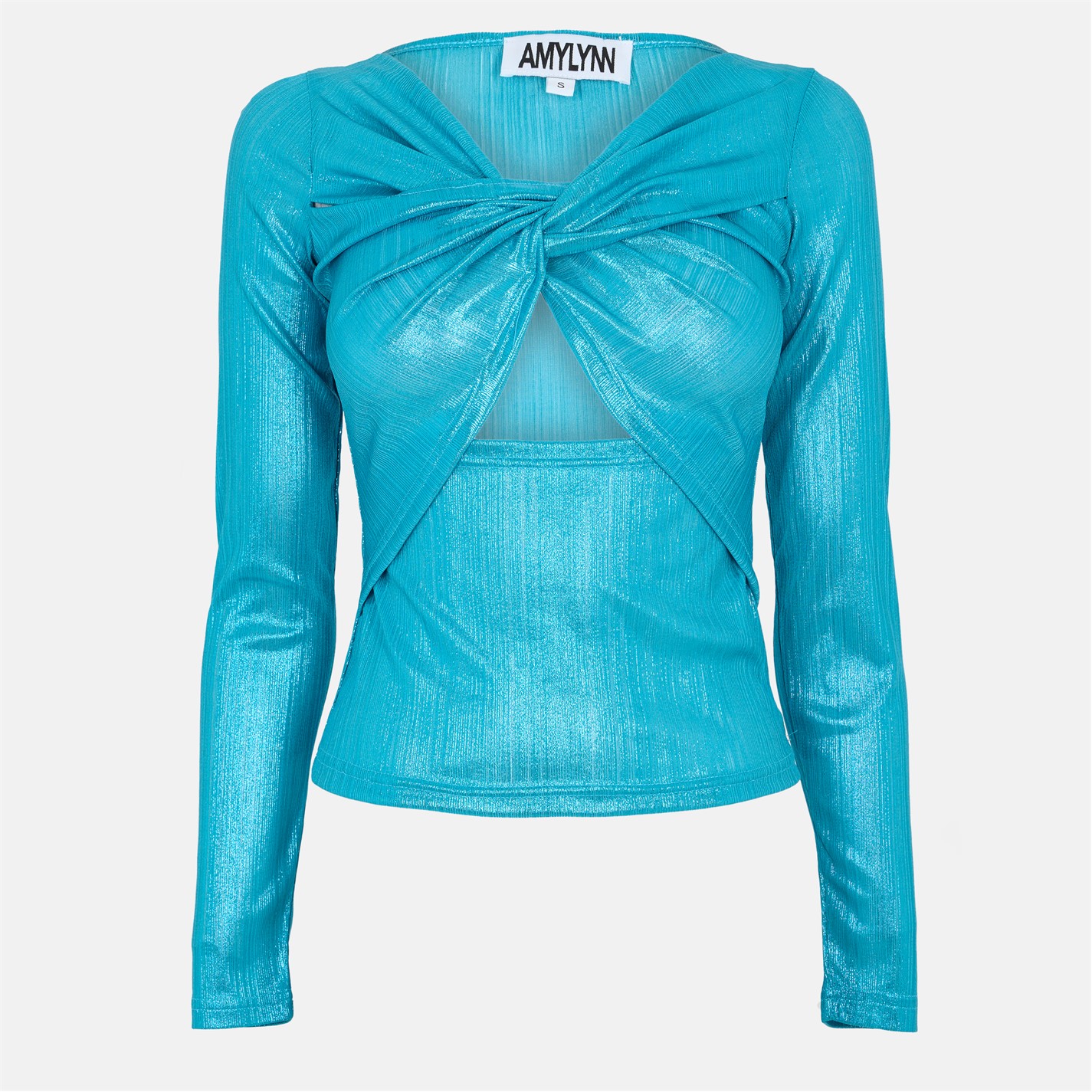 AmyLynn | Women's Cut Out Top | Blue | SportsDirect.com
