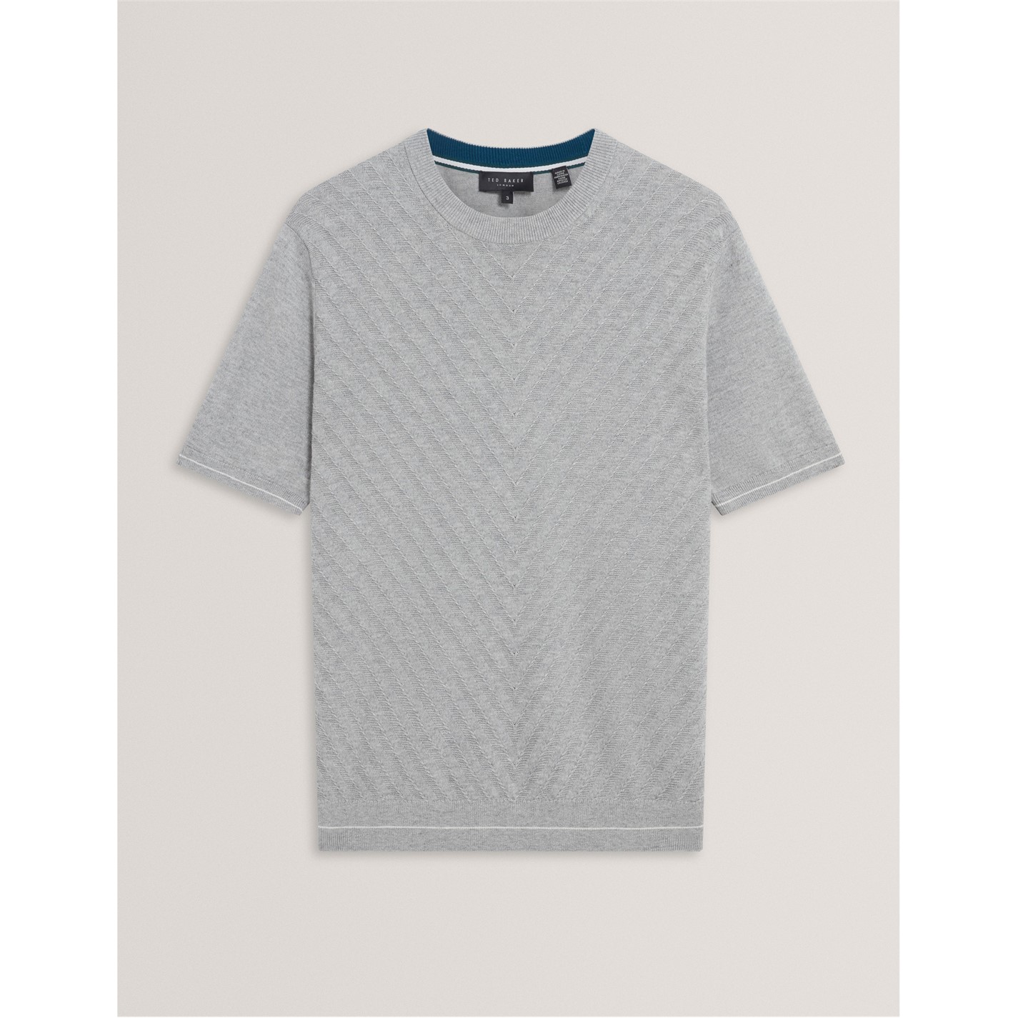 Ted Baker | Men's Stitch Knitted Top | Lt-Grey | SportsDirect.com