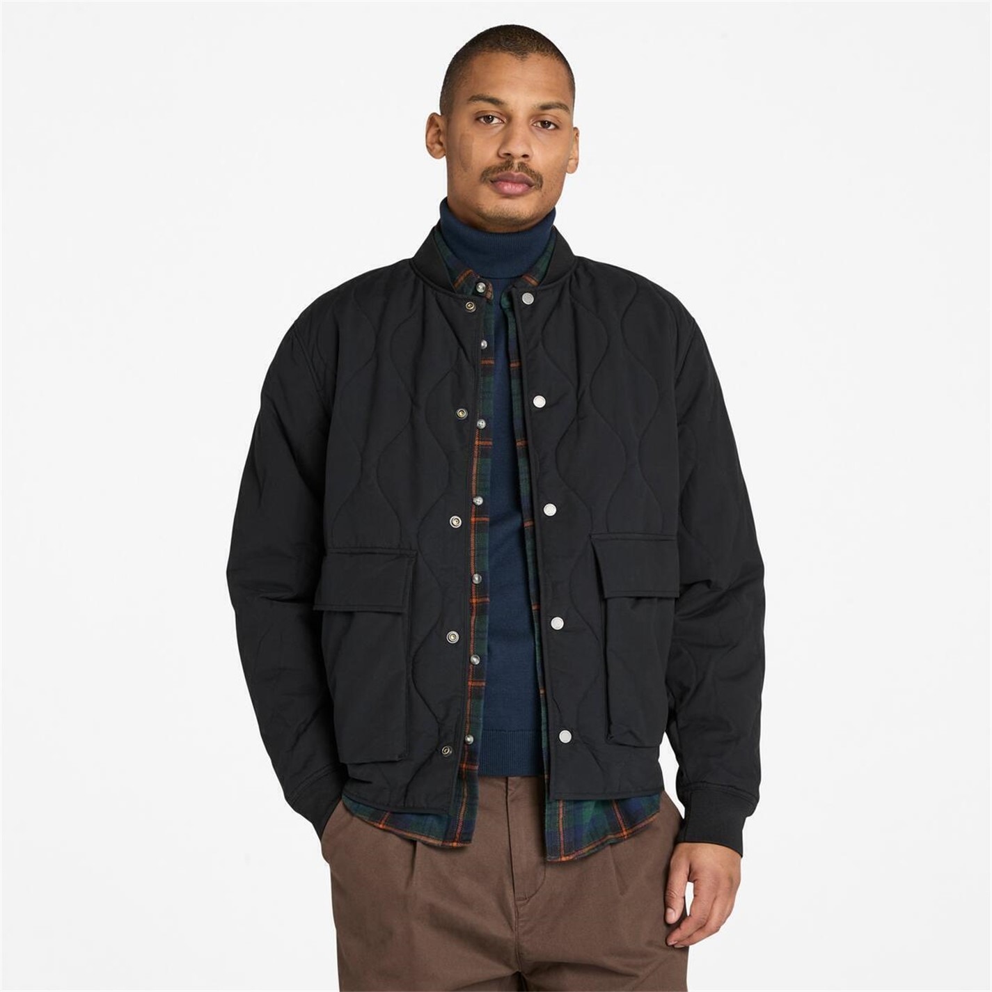 Timberland | Men's Diamond Quilted Weather Resistant Quilted Jacket ...