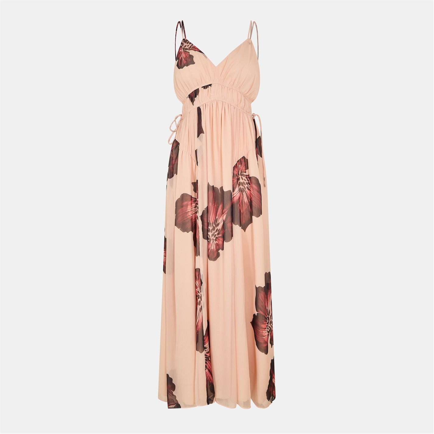 French Connection | Women's Hallie Long Maxi Dress | Blush Pink ...