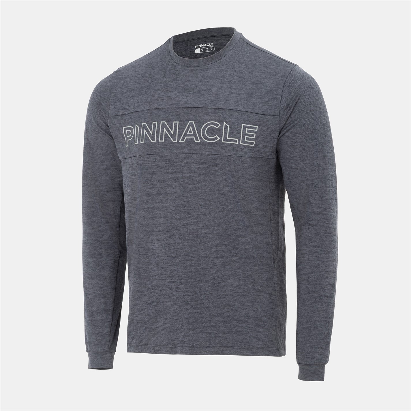 Pinnacle | Long Sleeve Tech Tee Mens | Black | SportsDirect.com