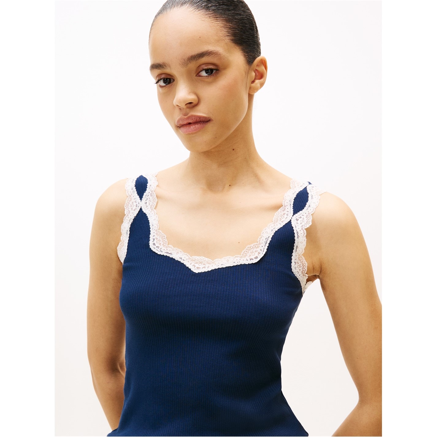 Tommy Hilfiger | Women's Lace Cami Pyjama Set | Cami Pyjama Sets ...