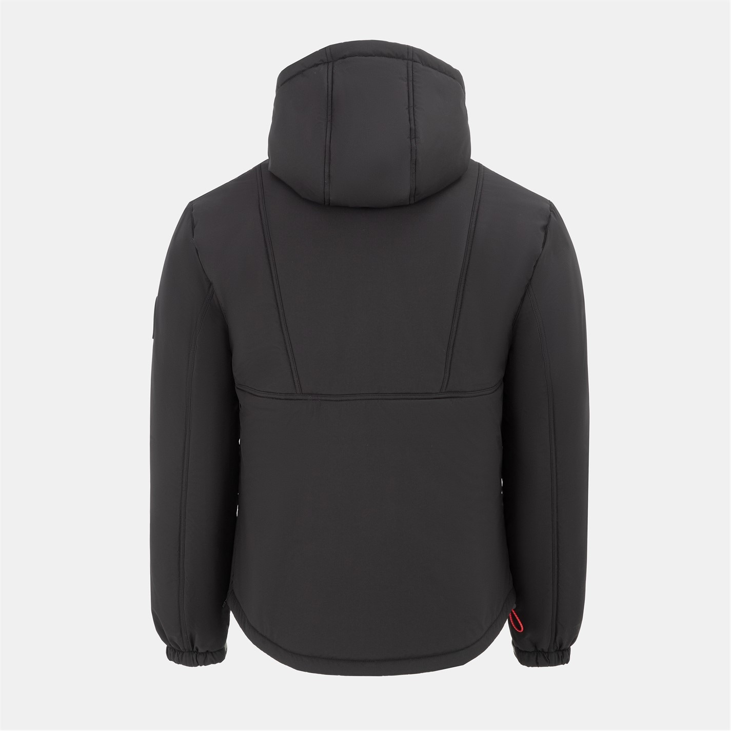 Loyalti | Men's Vision Long Sleeve Half Zip Bomber Jacket | Black ...