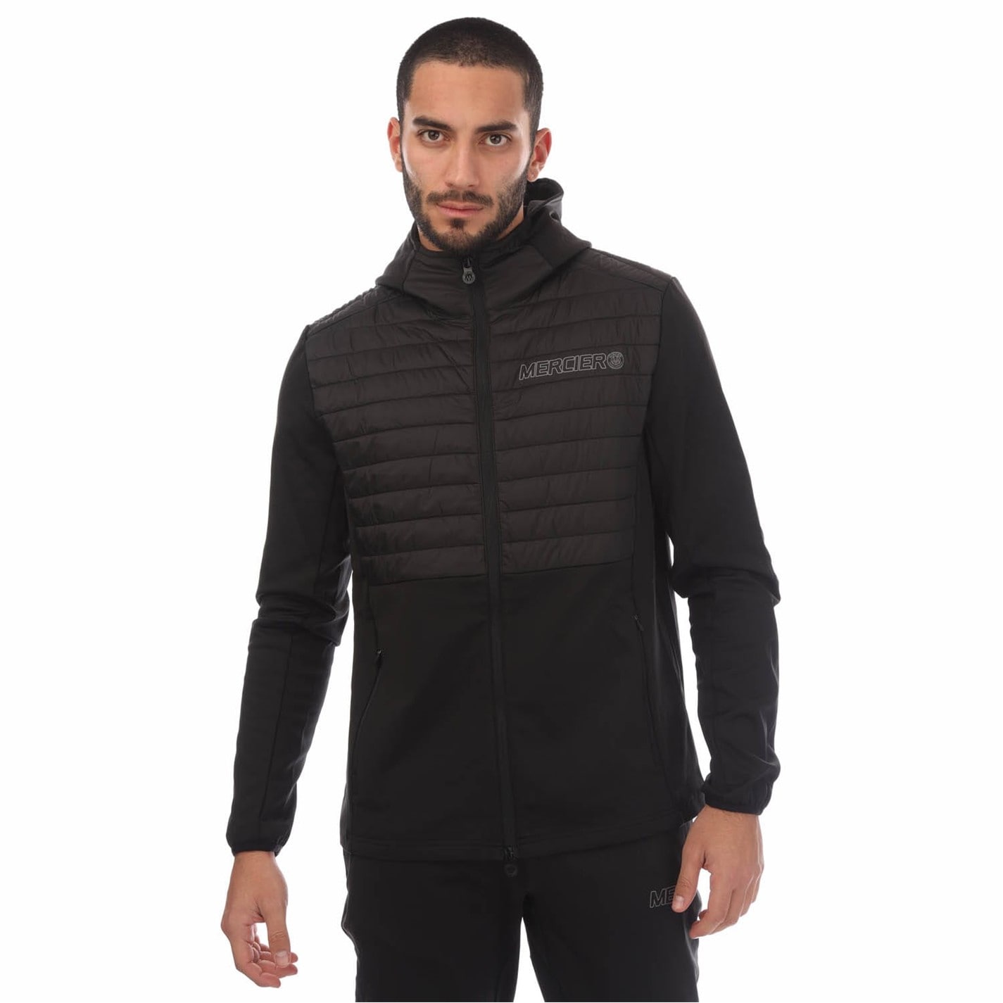 Mercier | Dynamic Track Top | Black | SportsDirect.com