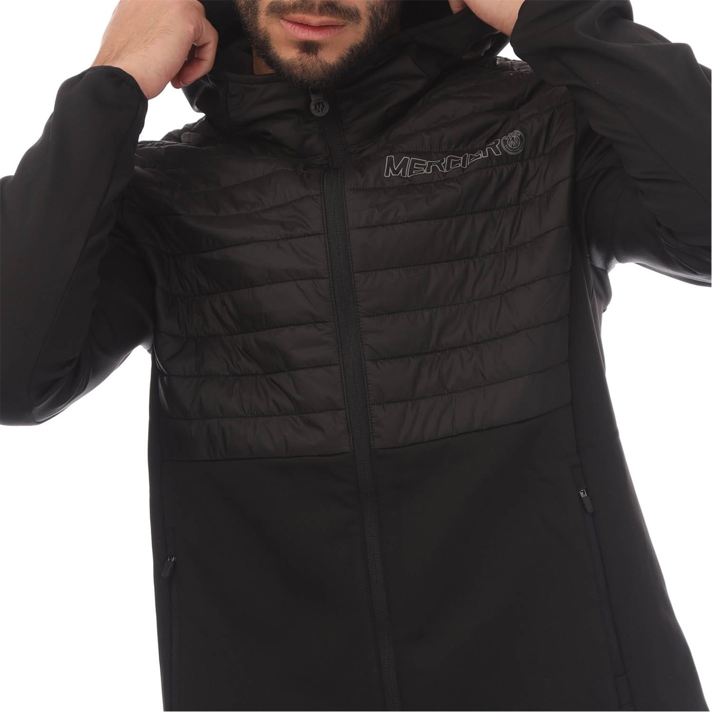 Mercier | Dynamic Track Top | Black | SportsDirect.com