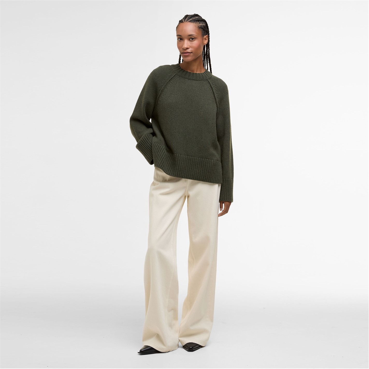 Barbour | Womens Ashdon Jumper | Sage | SportsDirect.com
