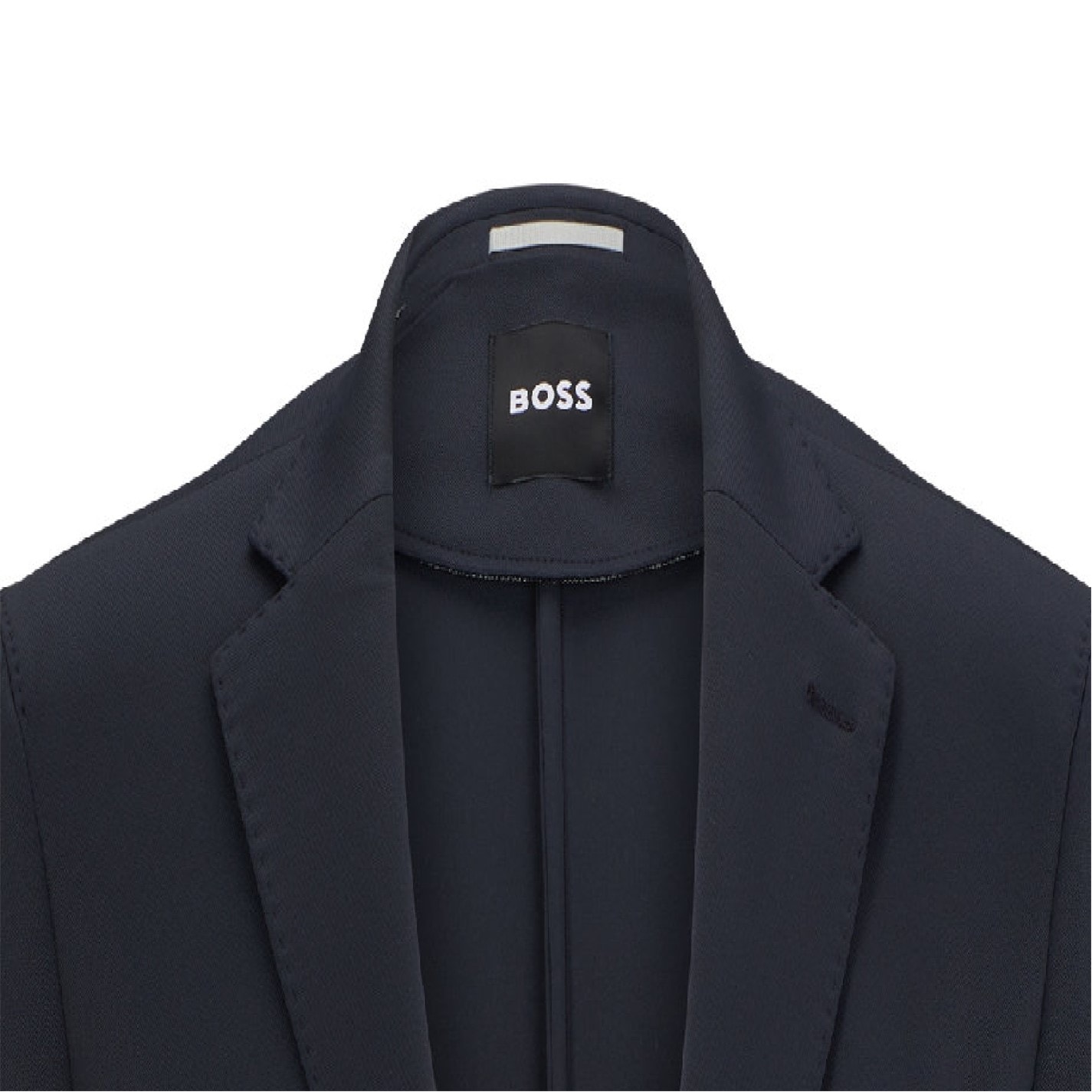 Boss | Men's Hanry Structured Formal Jacket | Dark Blue | SportsDirect.com