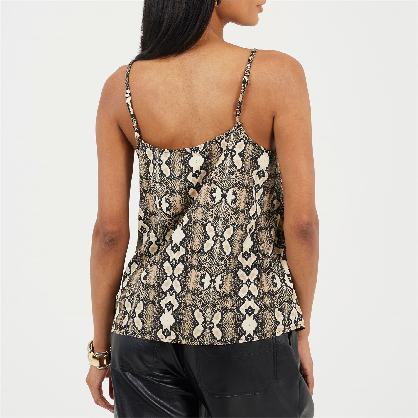 Brave Soul | Womens Flowy Cami in Snake Print | Snake | SportsDirect.com