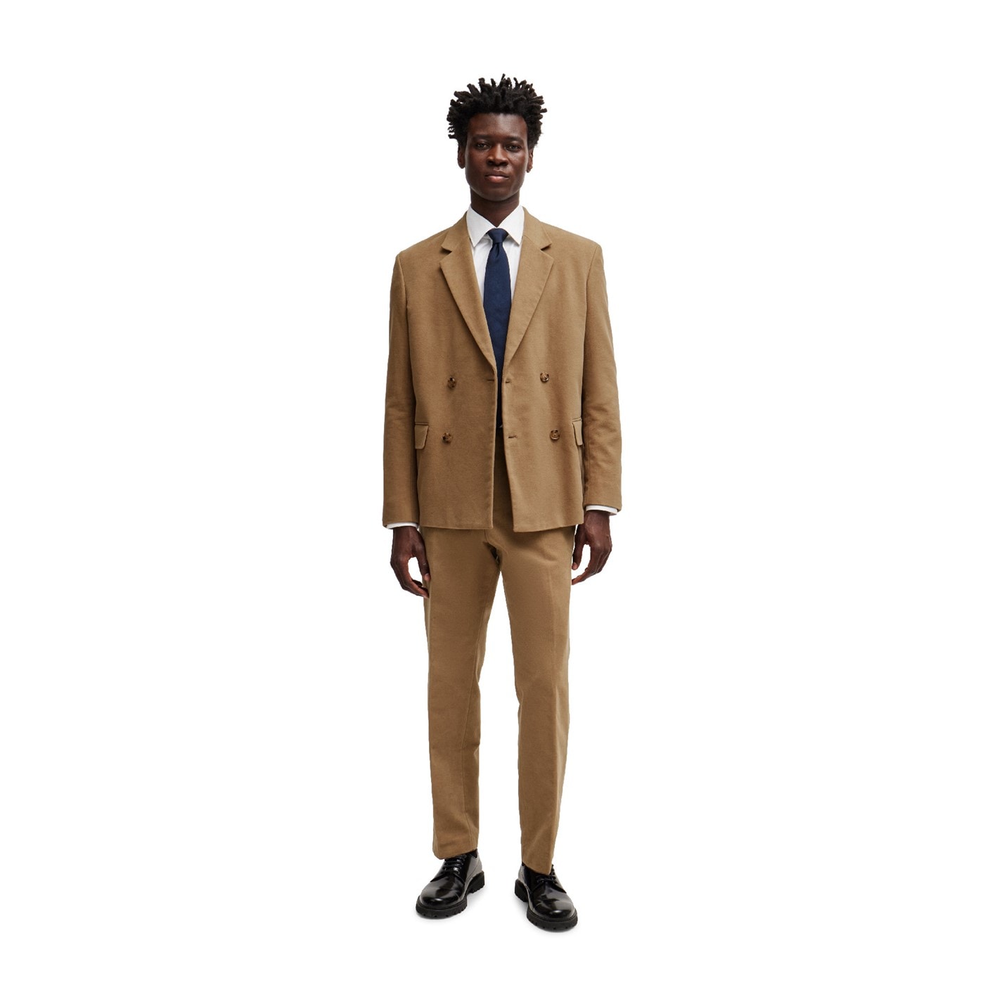 Boss | Men's C Cris Double Breasted Formal Jacket | Open Beige ...