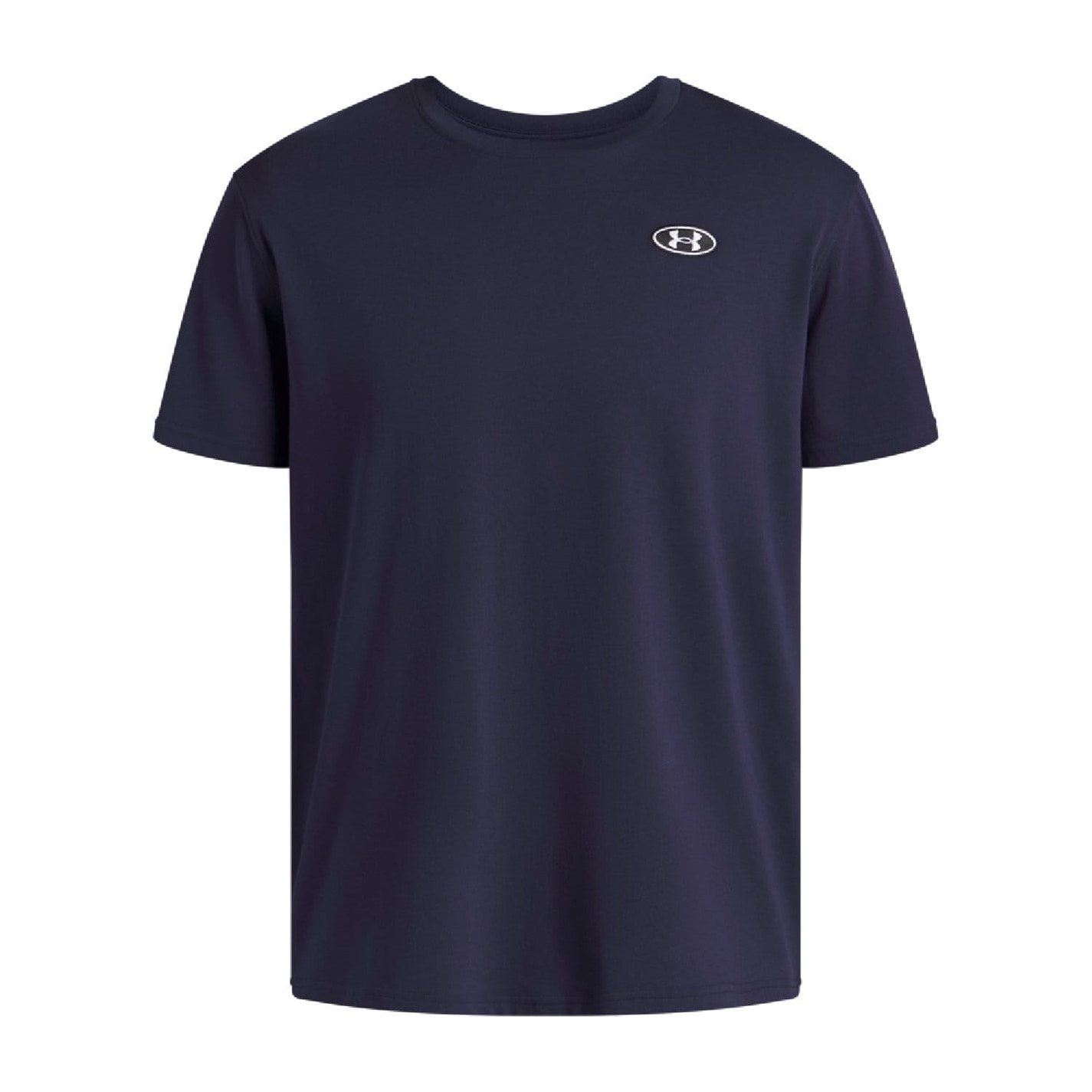 Under Armour | Heavyweight Left Chest Patch T-Shirt | Blue ...